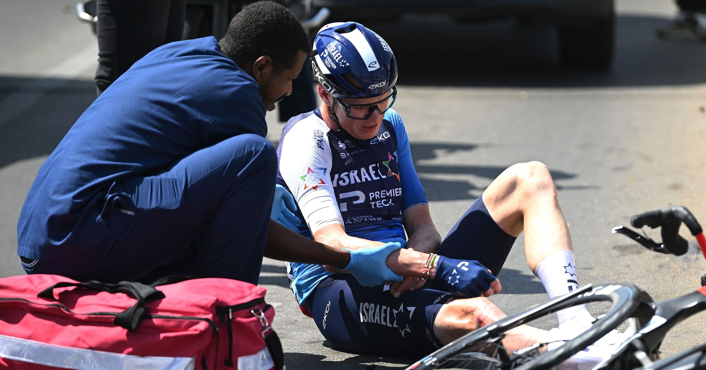 Chris Froome of Israel-Premier Tech suffers fractured collarbone in UAE ...