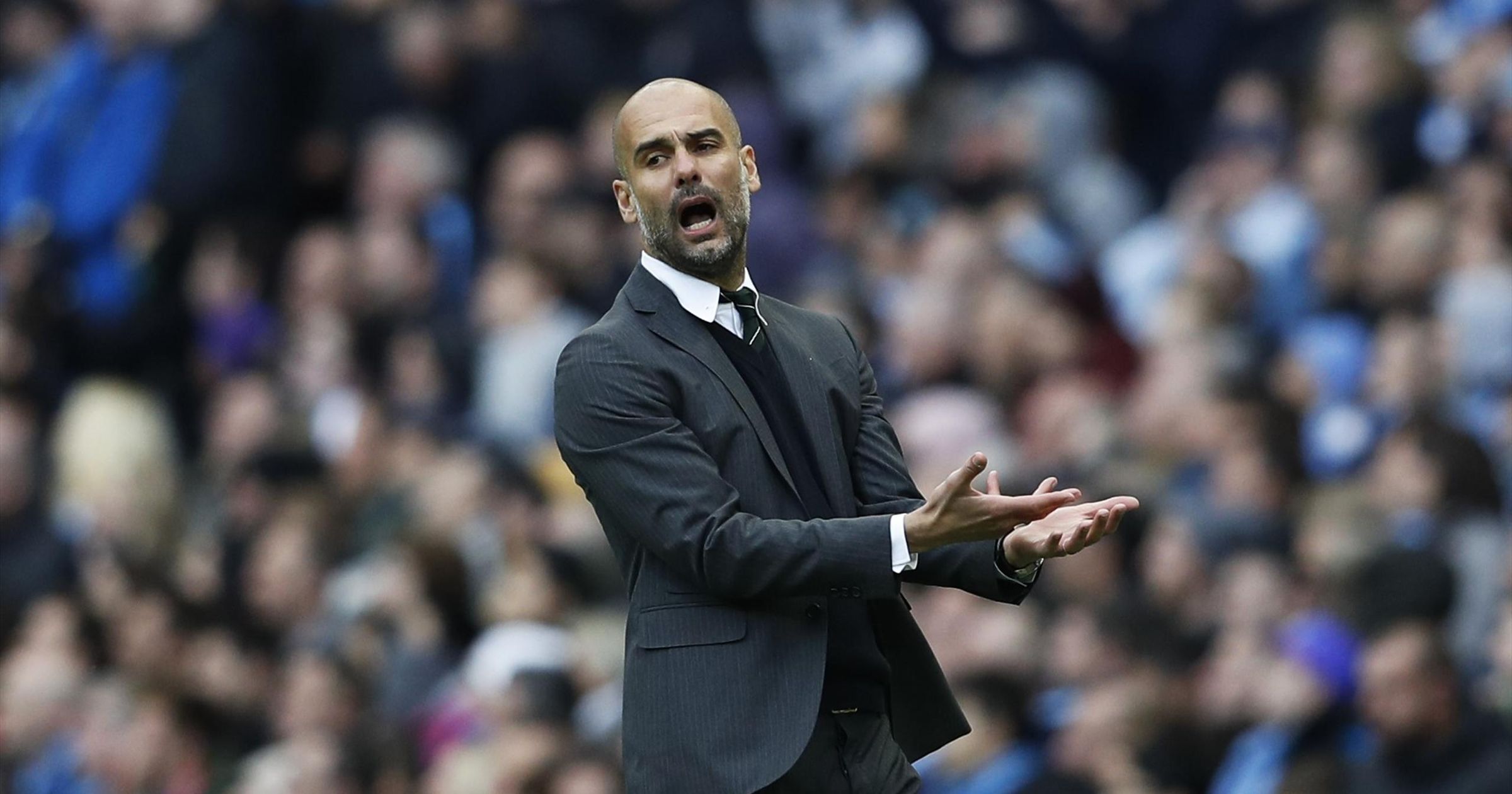 Furious Pep Guardiola locks Manchester City players in dressing room ...