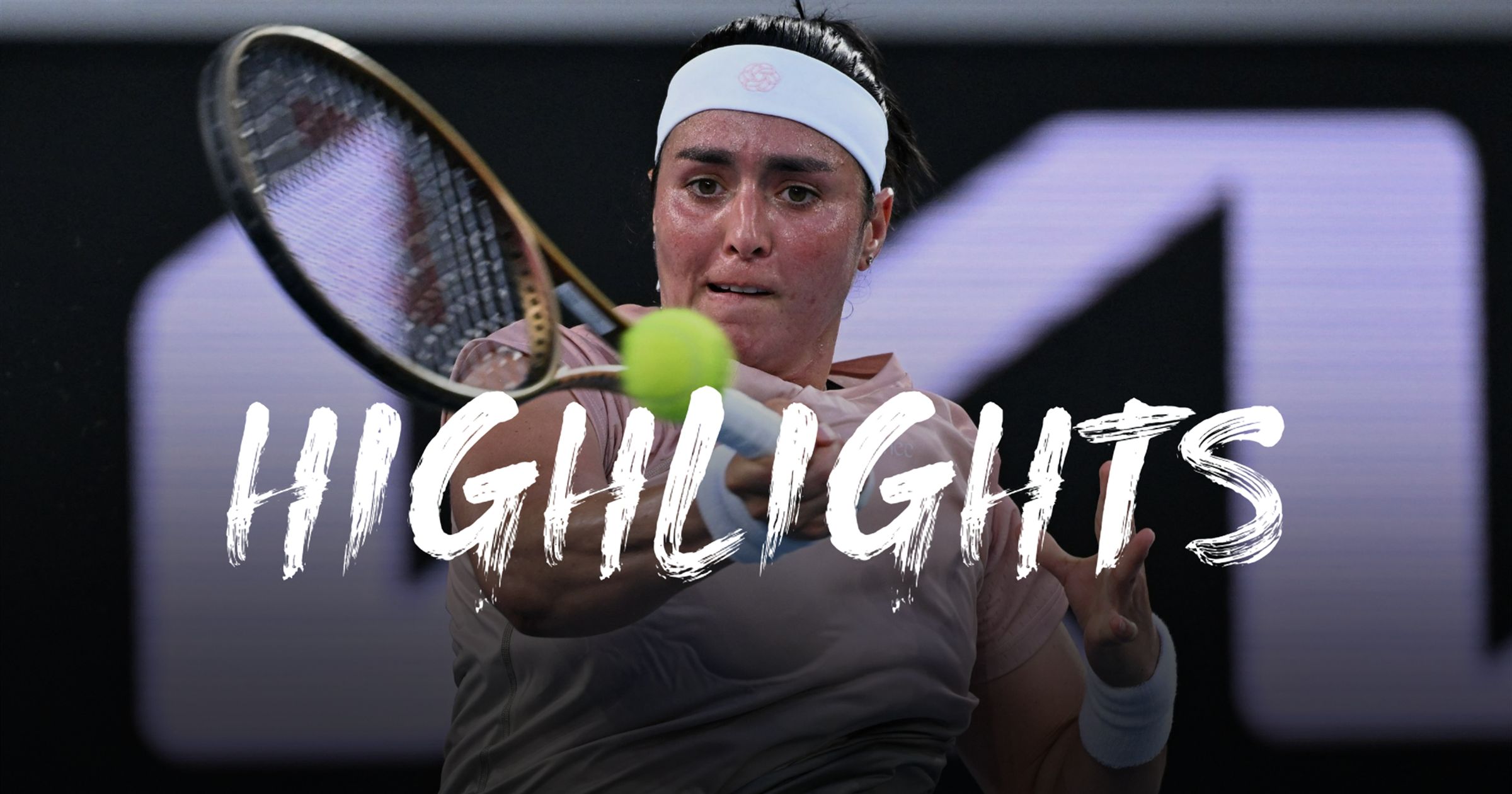 Ons Jabeur secures opening victory over Yuliia Starodubtseva - Australian Open highlights ...
