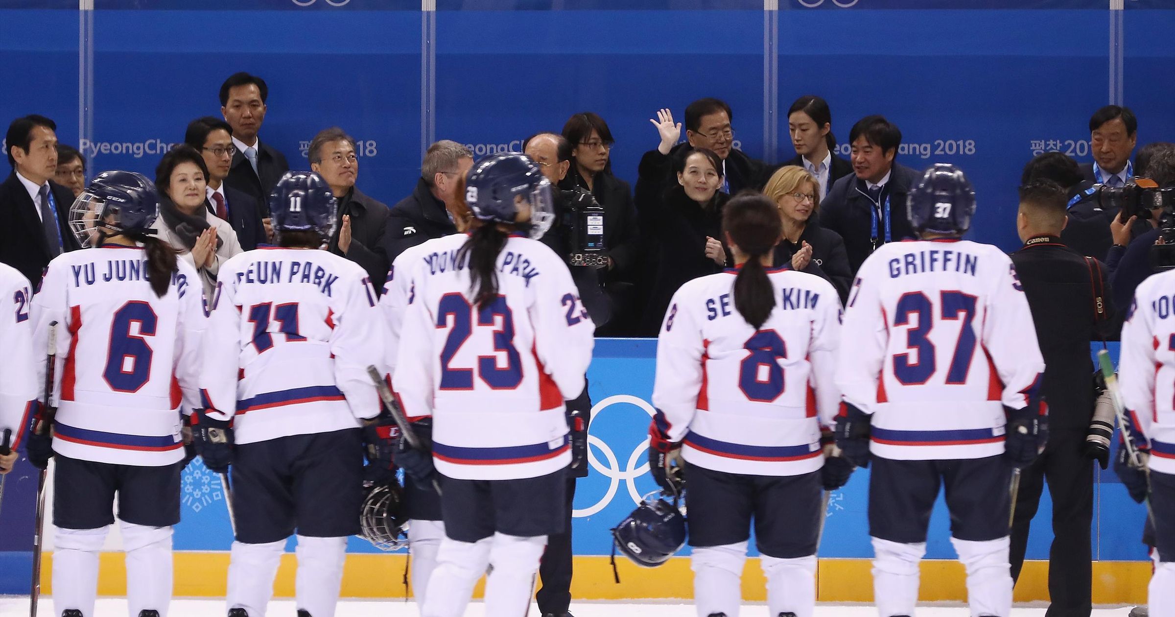 Joint Korean ice hockey team should get Nobel Peace Prize - Angela ...