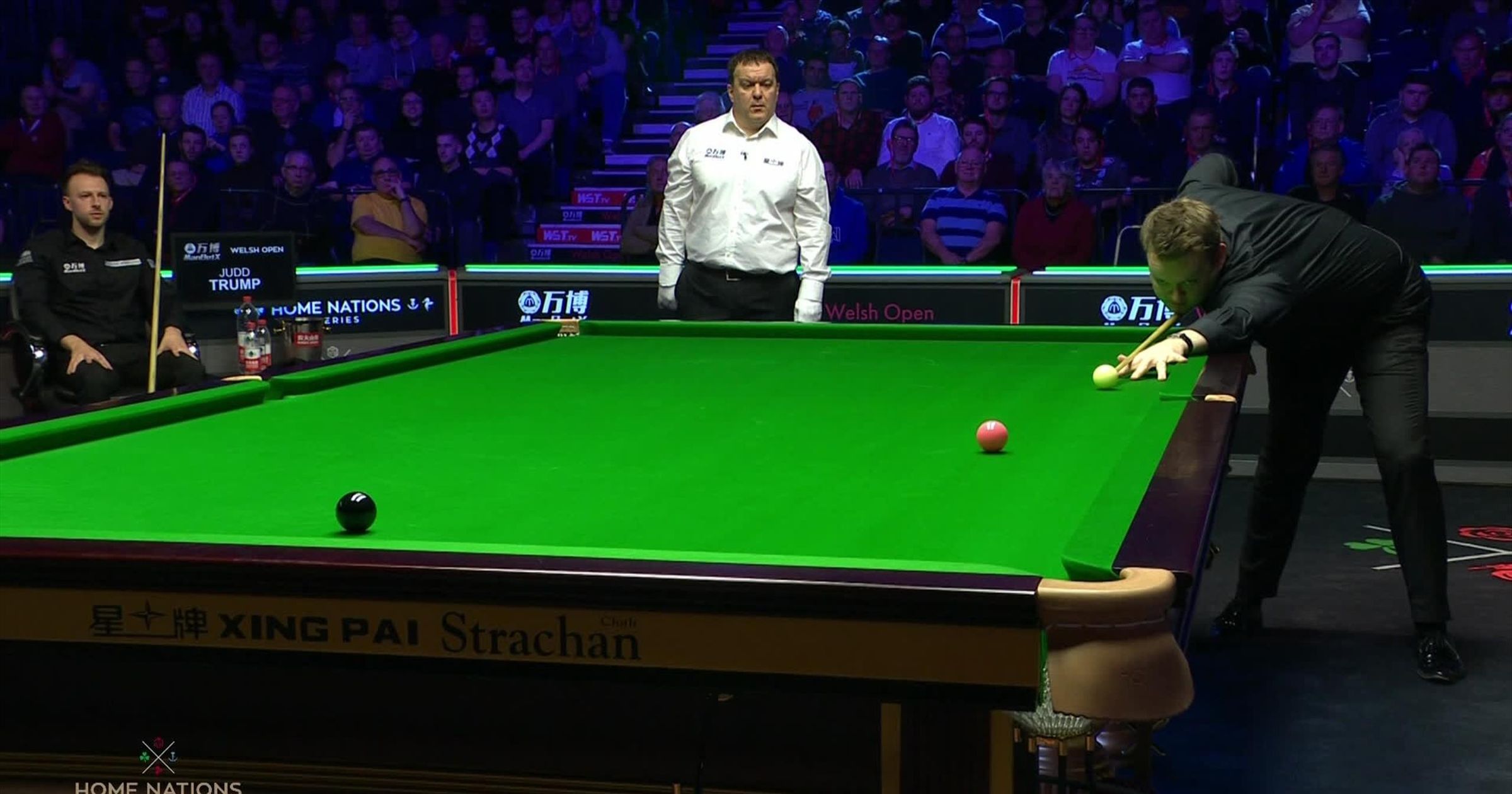 Snooker video - 'Oh wow! A mighty big fluke!' - Shaun Murphy gets huge ...