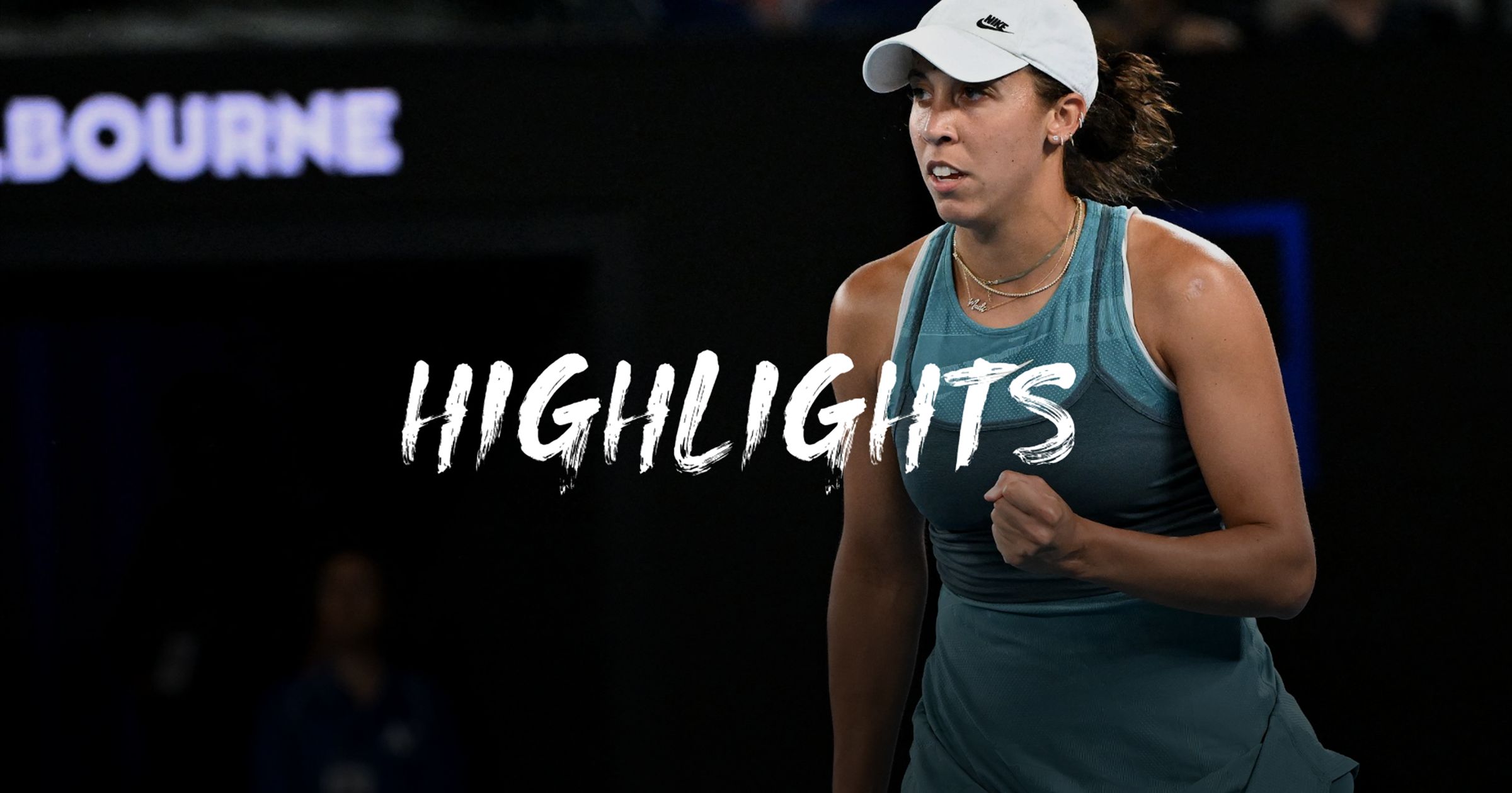 Madison Keys moves through as fellow American Danielle Collins faces ...