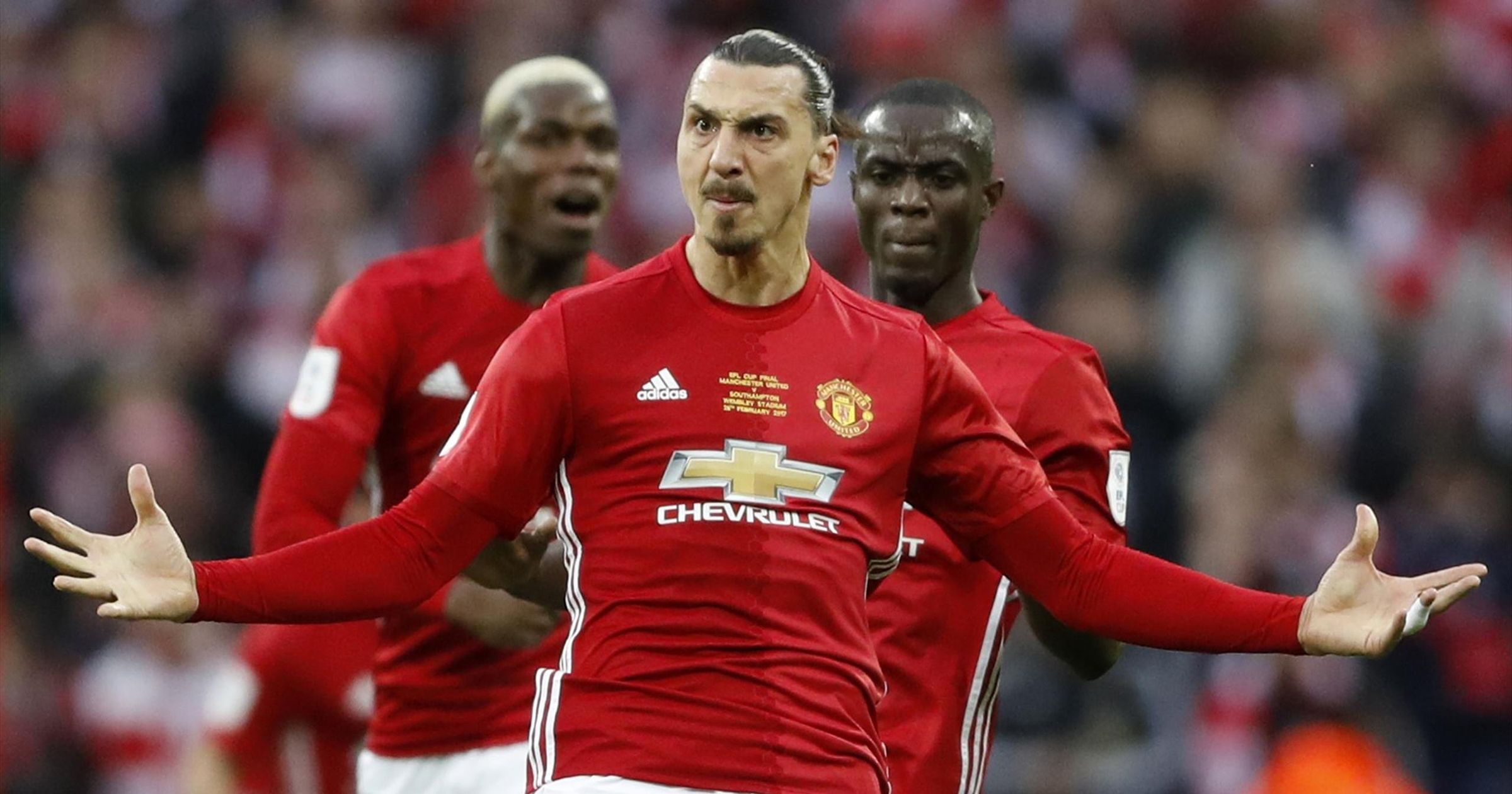 Late Zlatan Ibrahimovic winner secures EFL Cup for Manchester United ...