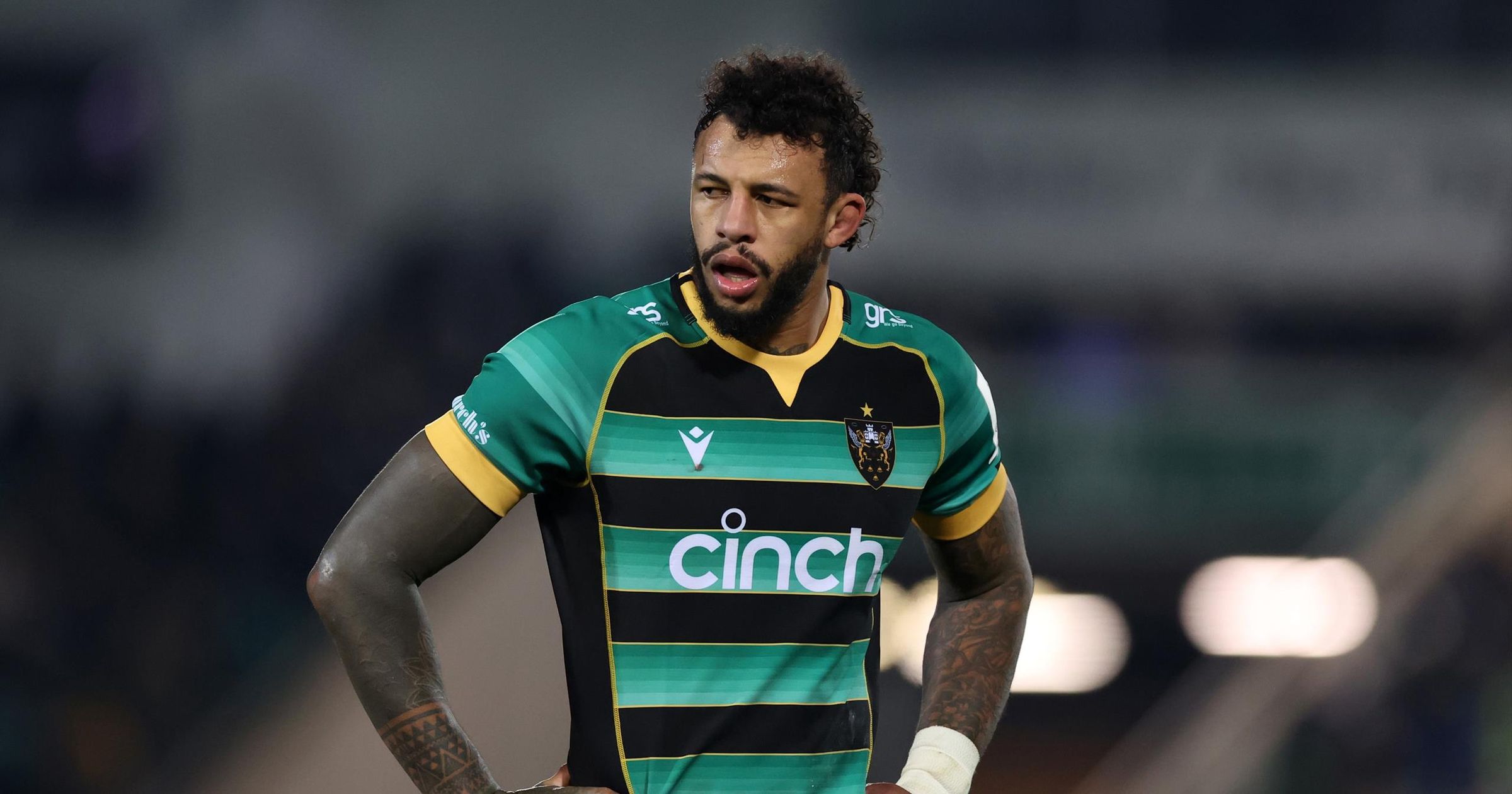 Courtney Lawes announces he will leave Northampton Saints at end of ...