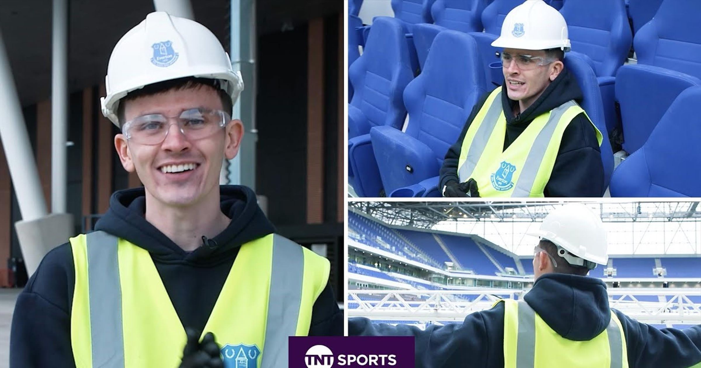 Behind the scenes: Inside Everton's new stadium with StillRyan ...