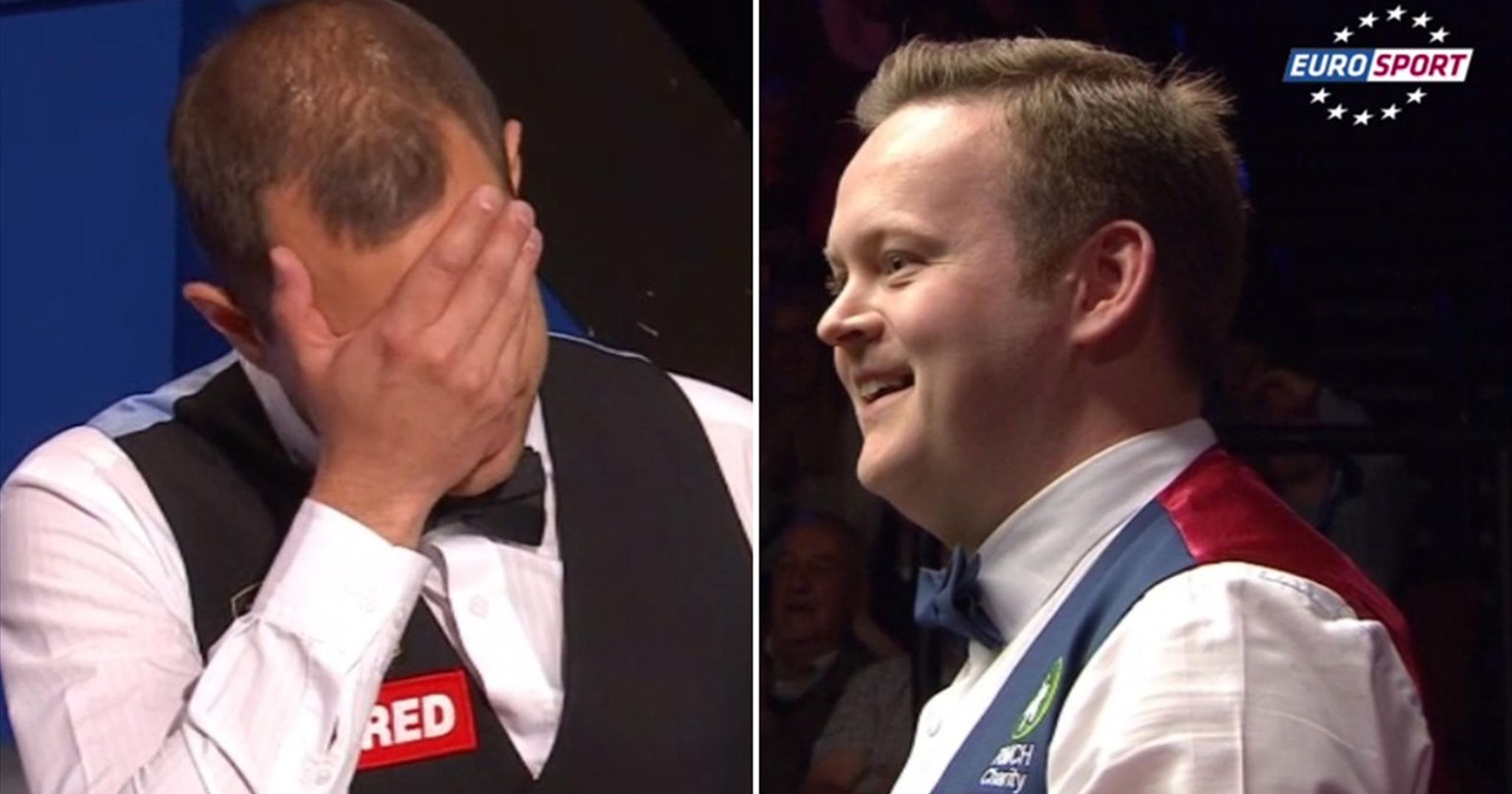 Shaun Murphy leads Barry Hawkins despite atrocious luck - TNT Sports