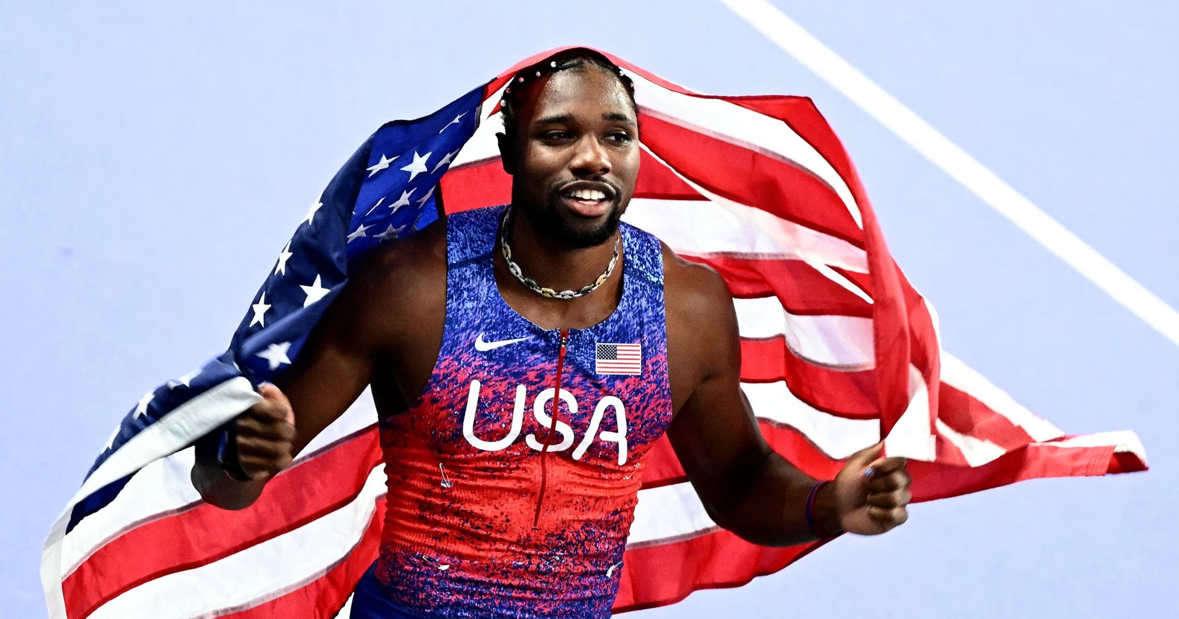 Noah Lyles beats Kishane Thompson to claim men's 100m gold in ...