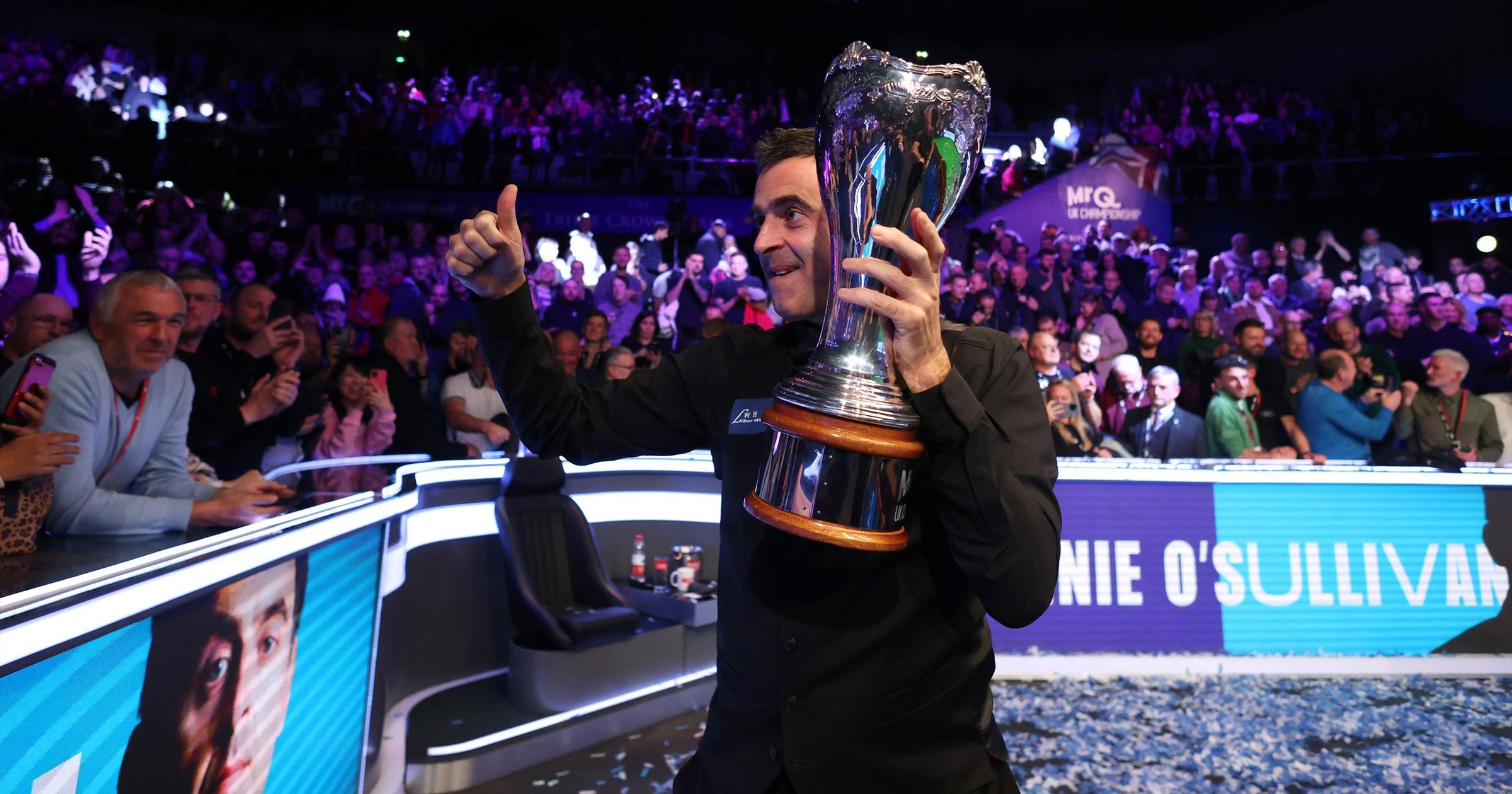 The Masters: '8, 8, 8 - let's go for it' - Ronnie O'Sullivan targeting ...