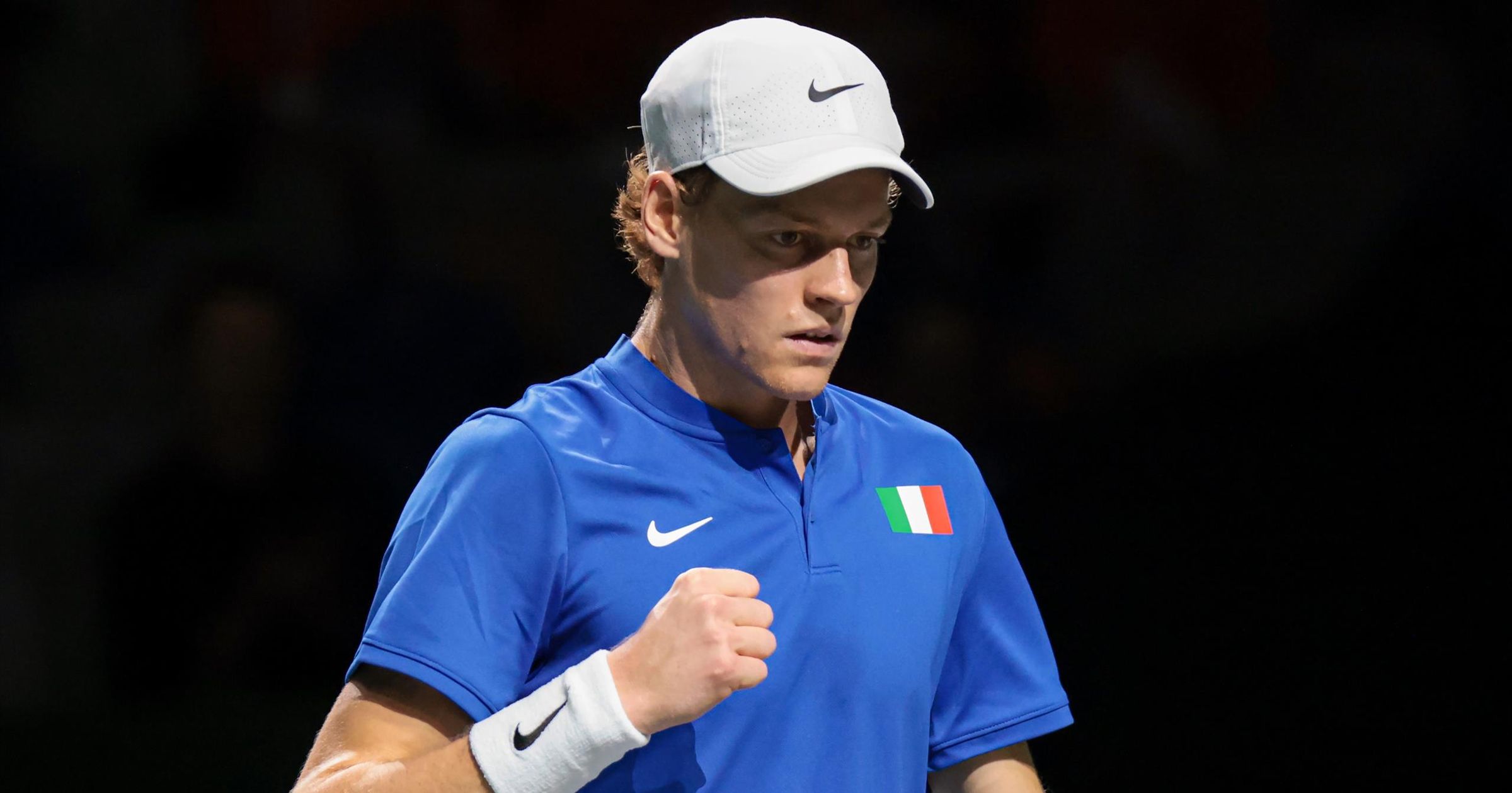 Jannik Sinner and Lorenzo Sonego star as Italy make Davis Cup semi-finals with win over ...