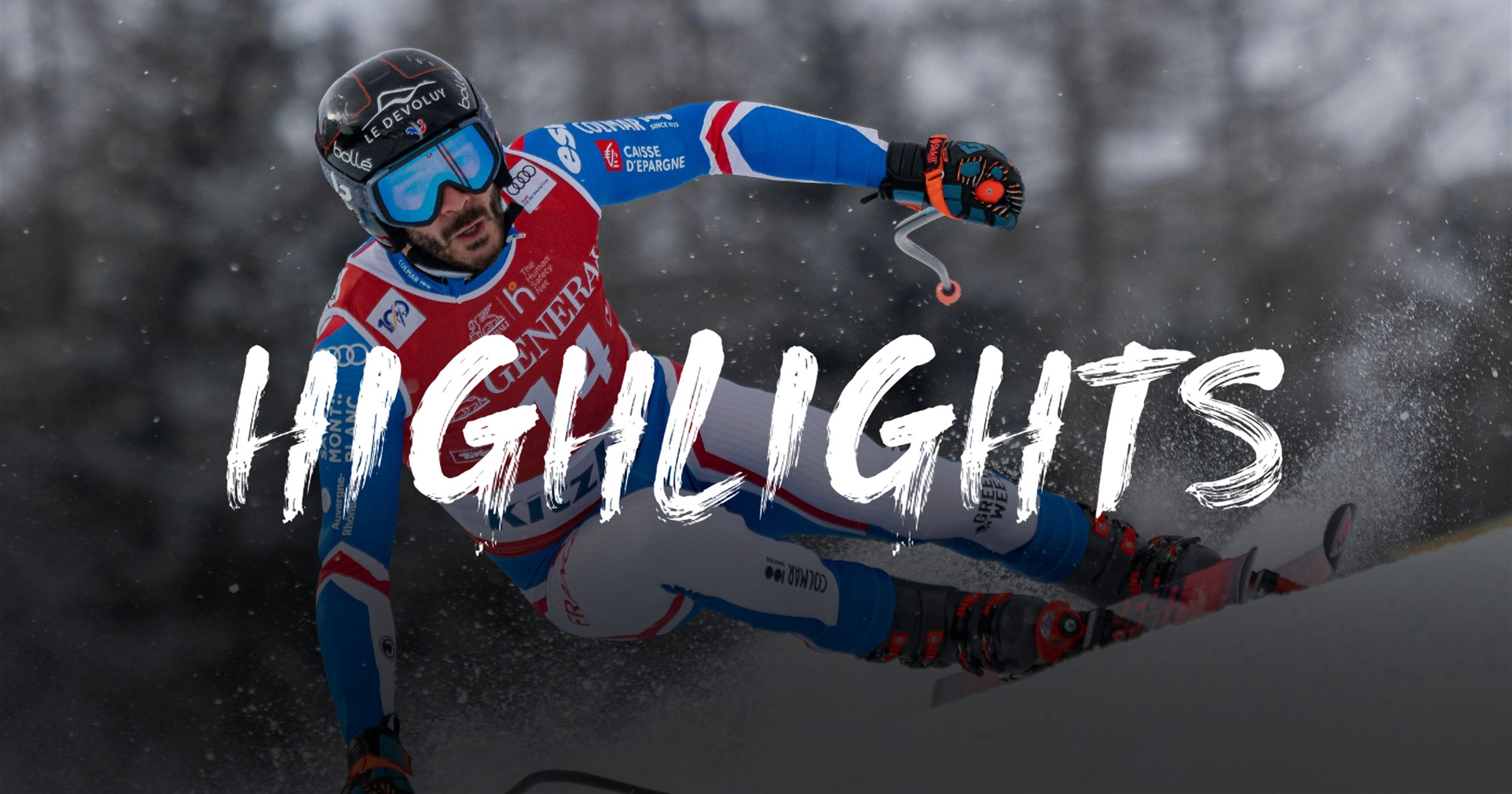 Watch highlights as Cyprien Sarrazin takes World Cup downhill victory in Kitzbuehel - Alpine ...