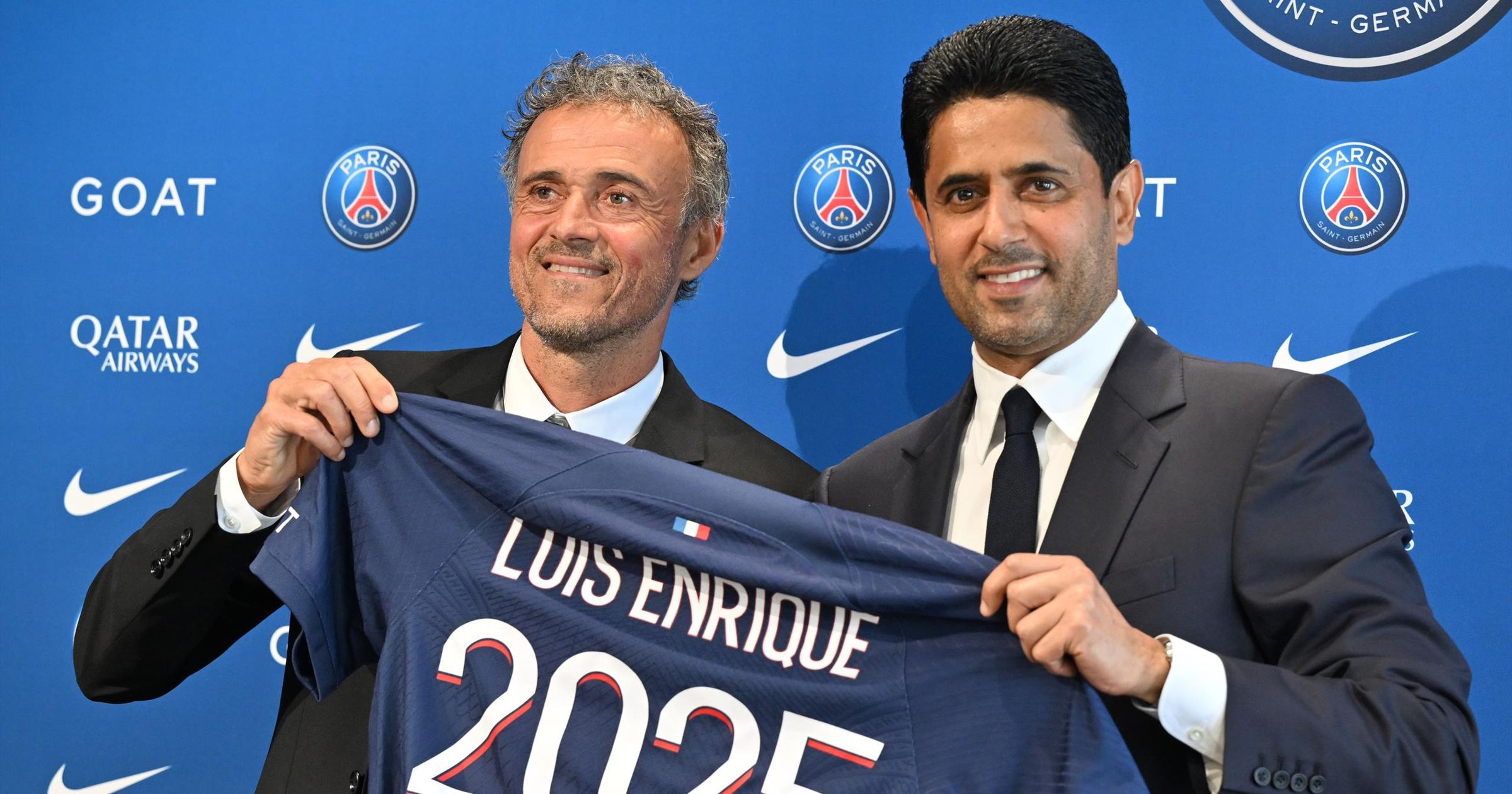 "I love the pressure," says Luis Enrique as he's presented as new Paris ...