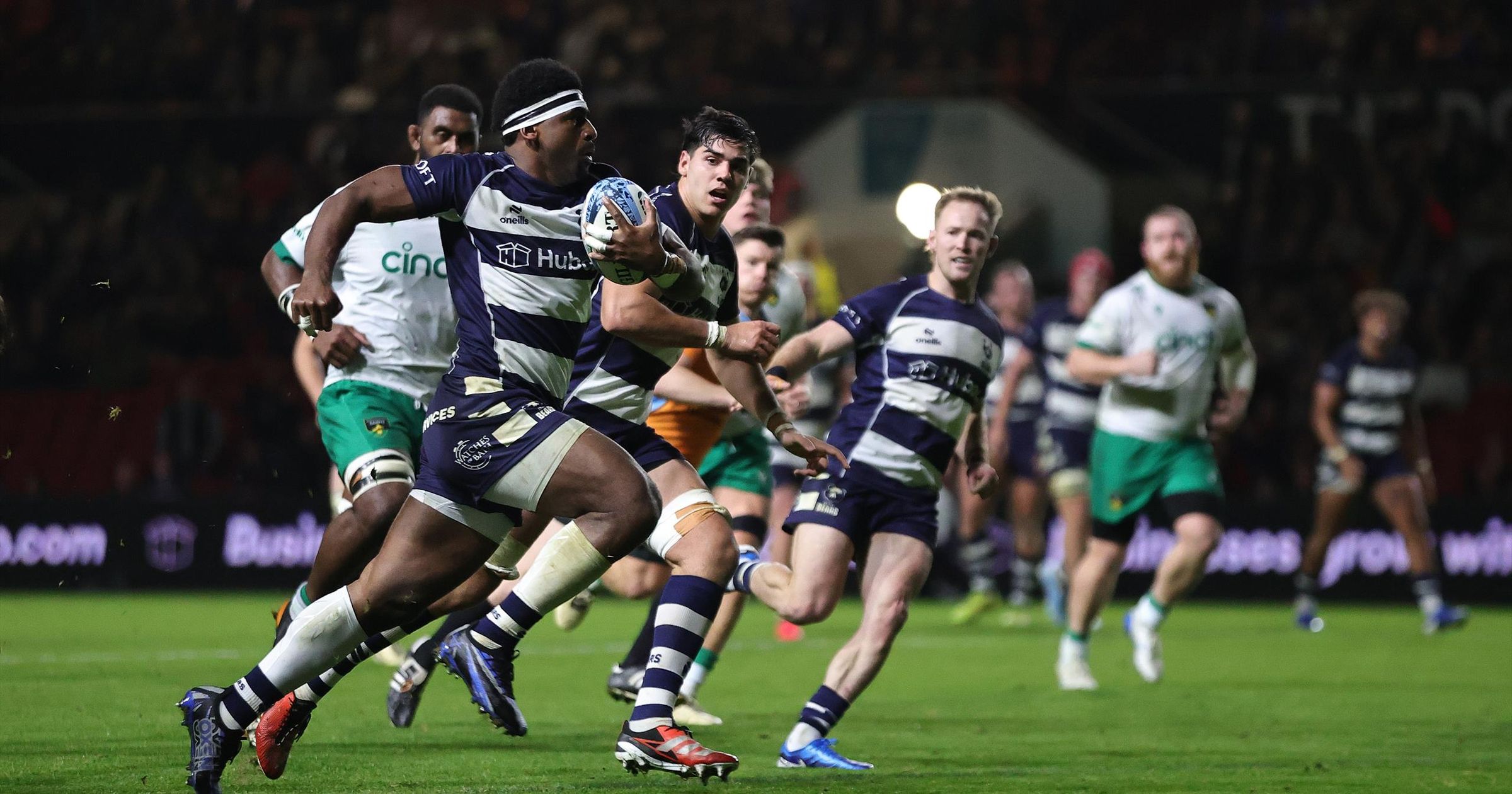Bristol Bears 31-23 Northampton Saints: Kalaveti Ravouvou stars as ...