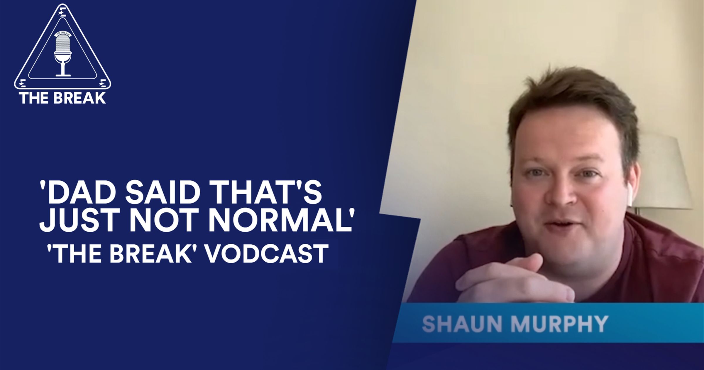 'This is weird!' - Shaun Murphy reveals dad's reaction to his early ...