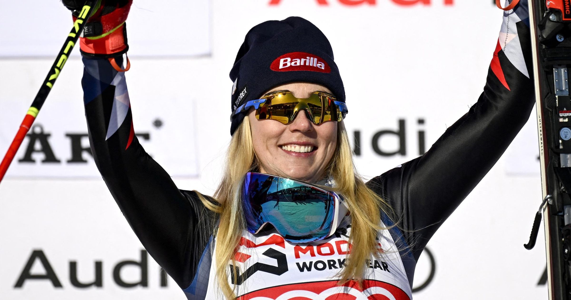 Watch highlights as Mikaela Shiffrin returns from injury with slalom ...