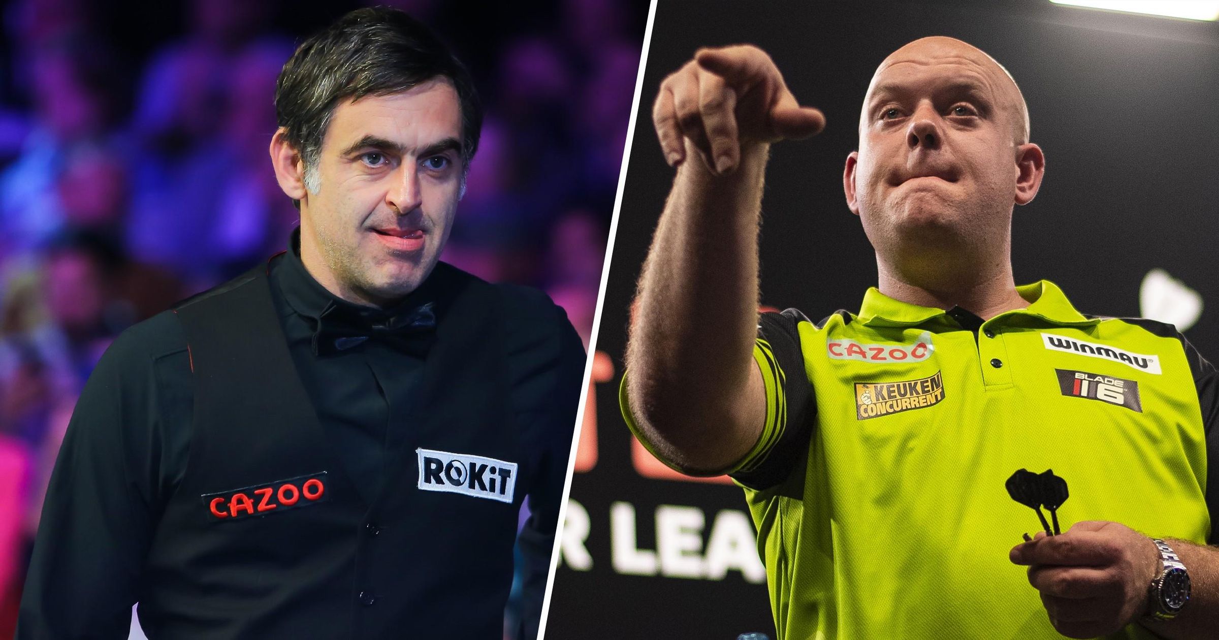 Darts legend Michael van Gerwen accepts Ronnie O'Sullivan's Eurosport ...