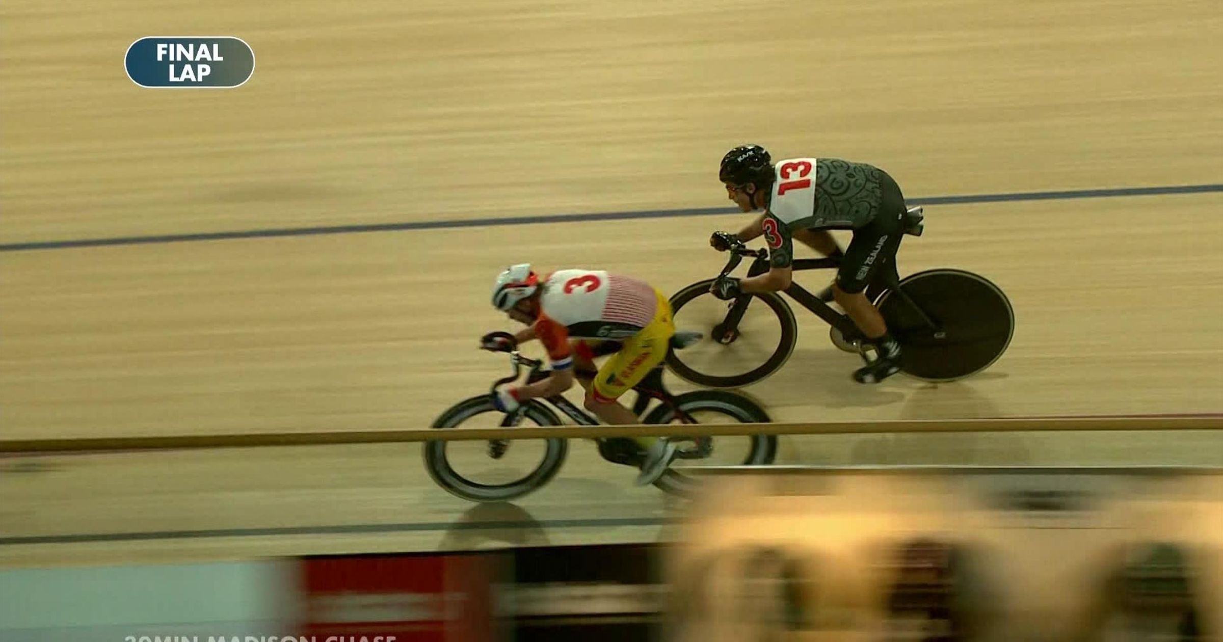 Wojciech Pszczolarski and Daniel Staniszewski claim punishing Madison Chase - Cycling - Track ...