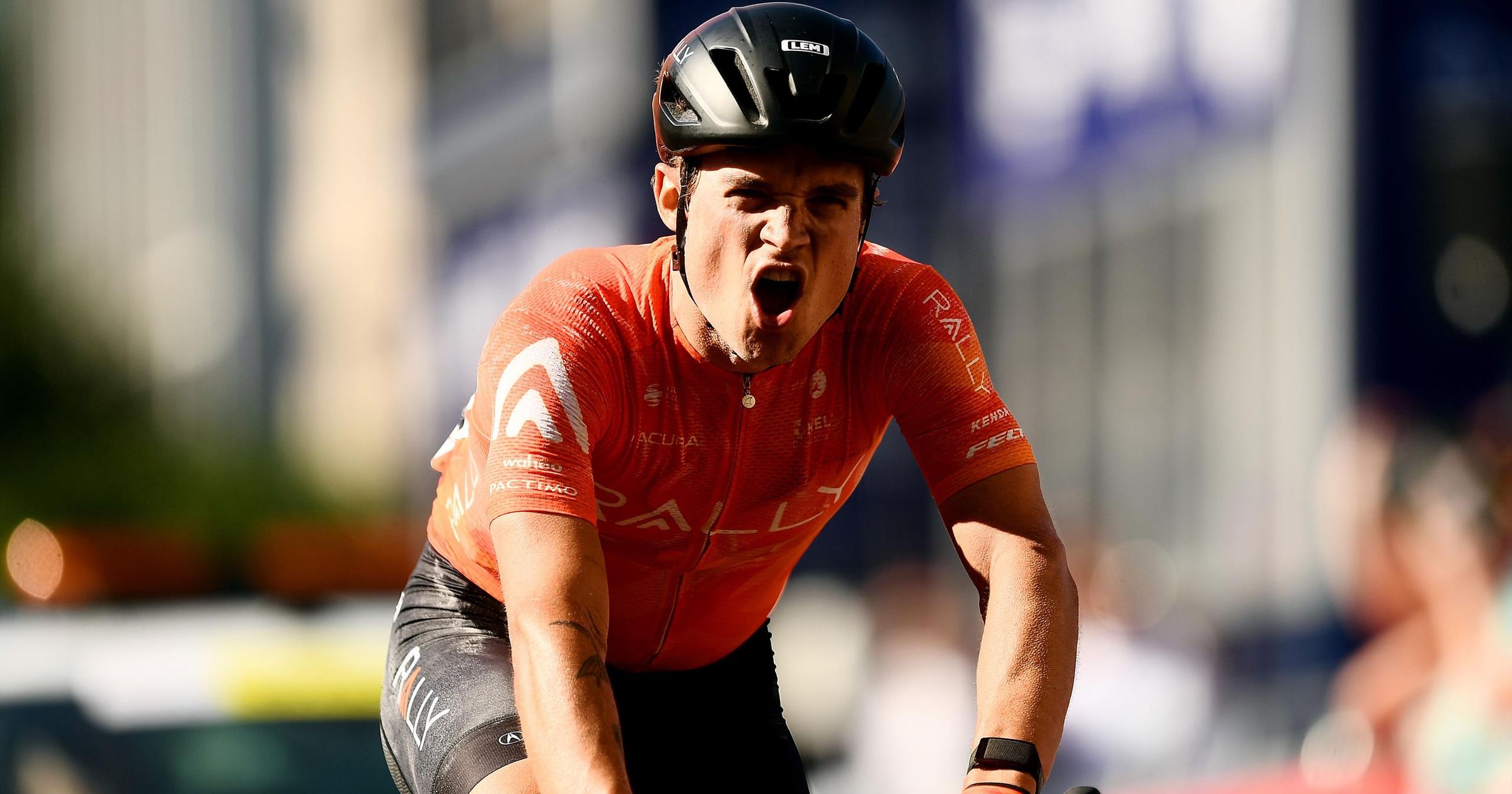 Tour of Britain cycling 2021 - Robin Carpenter wins Stage 2 and takes ...