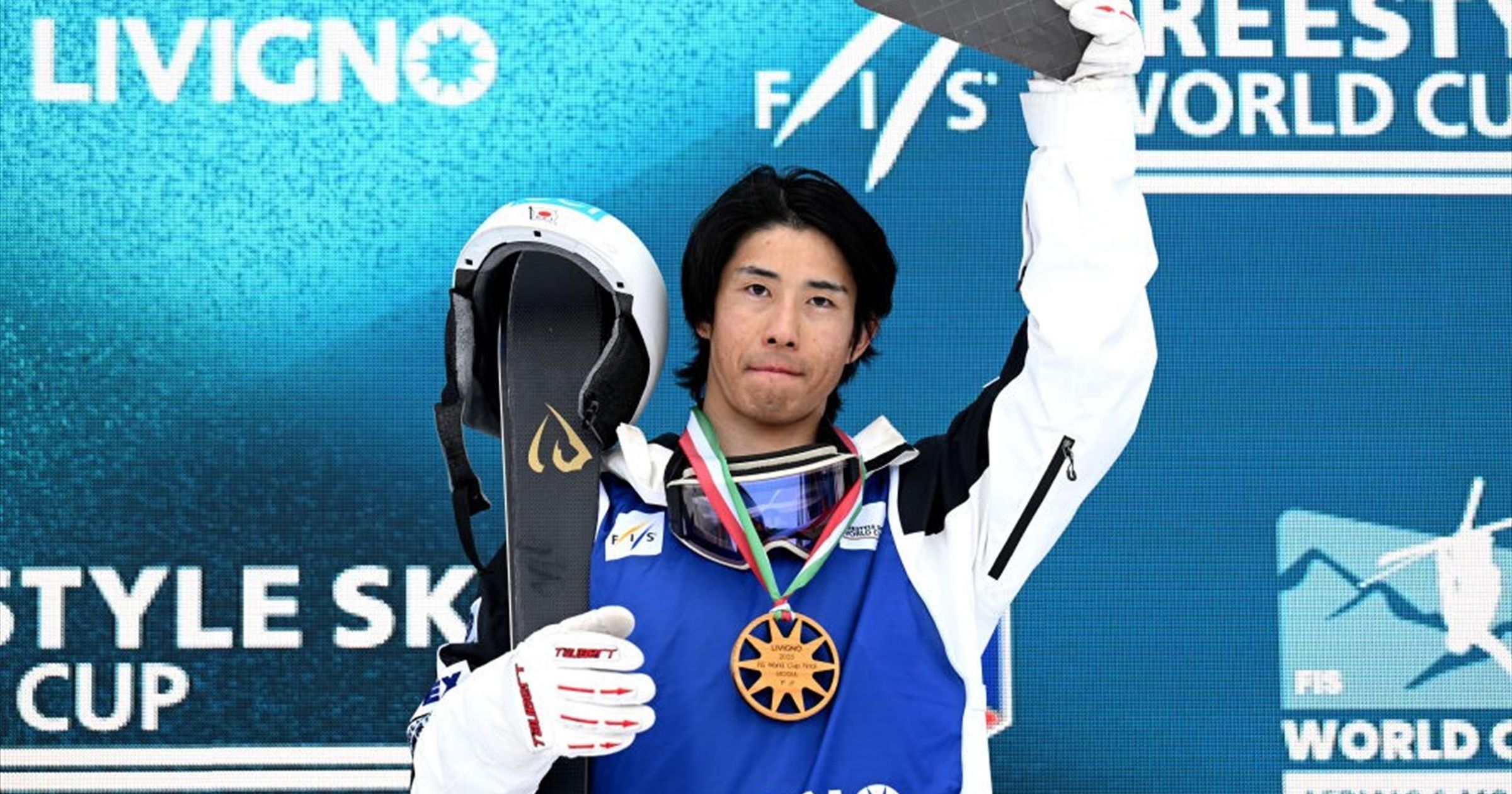 Ikuma Horishima takes moguls World Cup win in Livigno - Freestyle ...