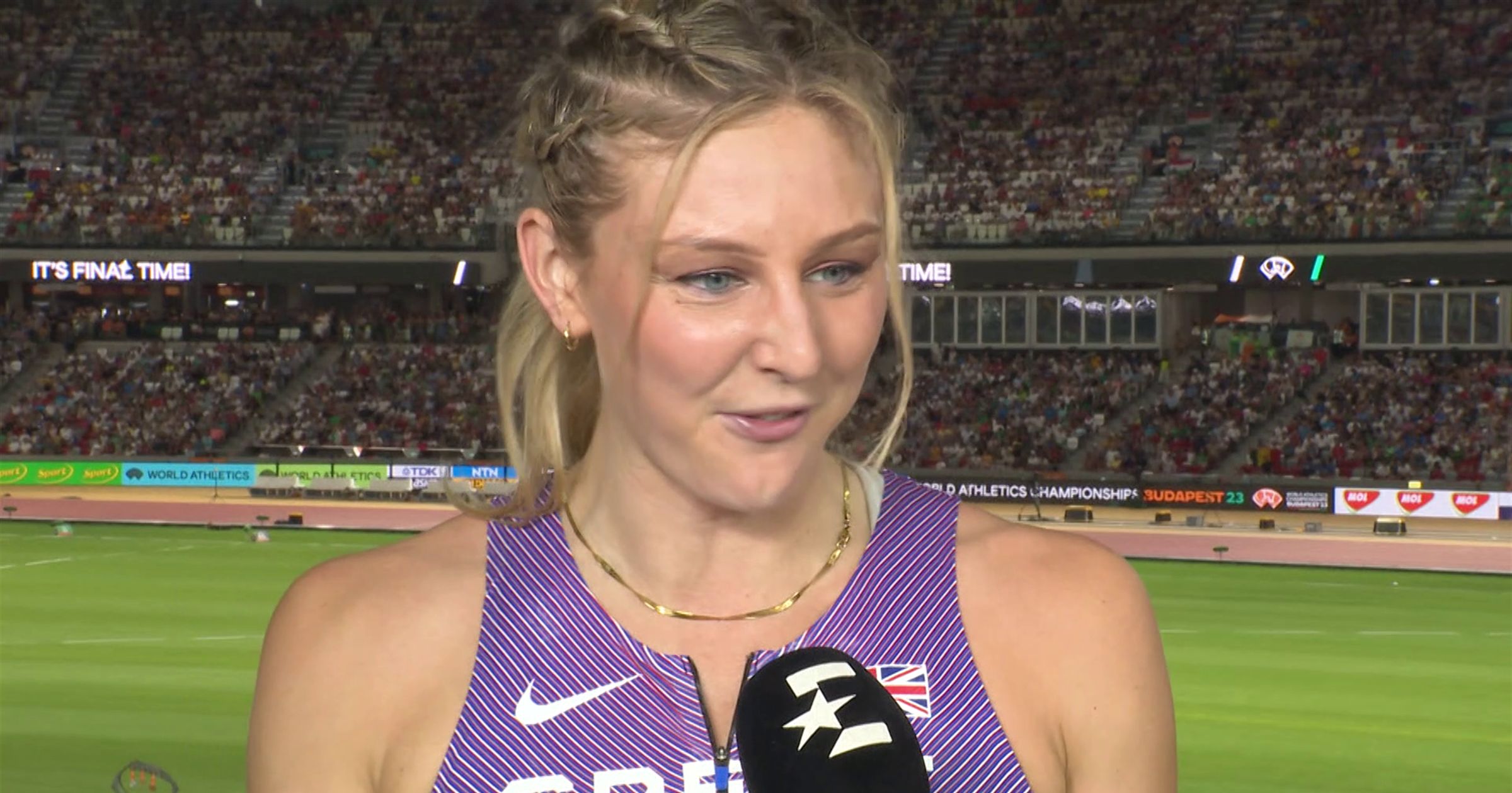 'I can't believe what just happened!' - Molly Caudery delighted with ...