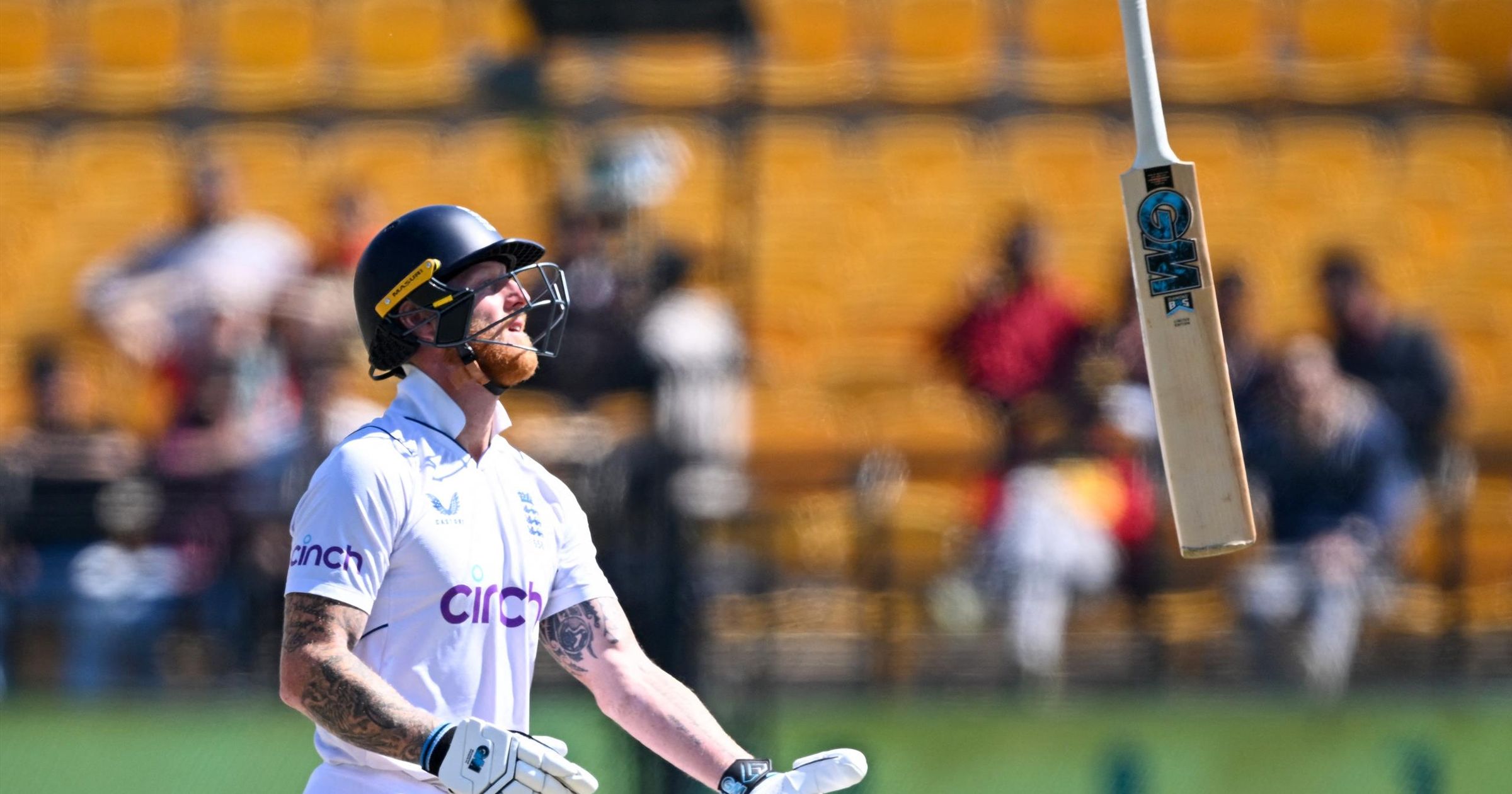 'Oh it's gone through!' - Ben Stokes bowled through the gate as Ravi ...