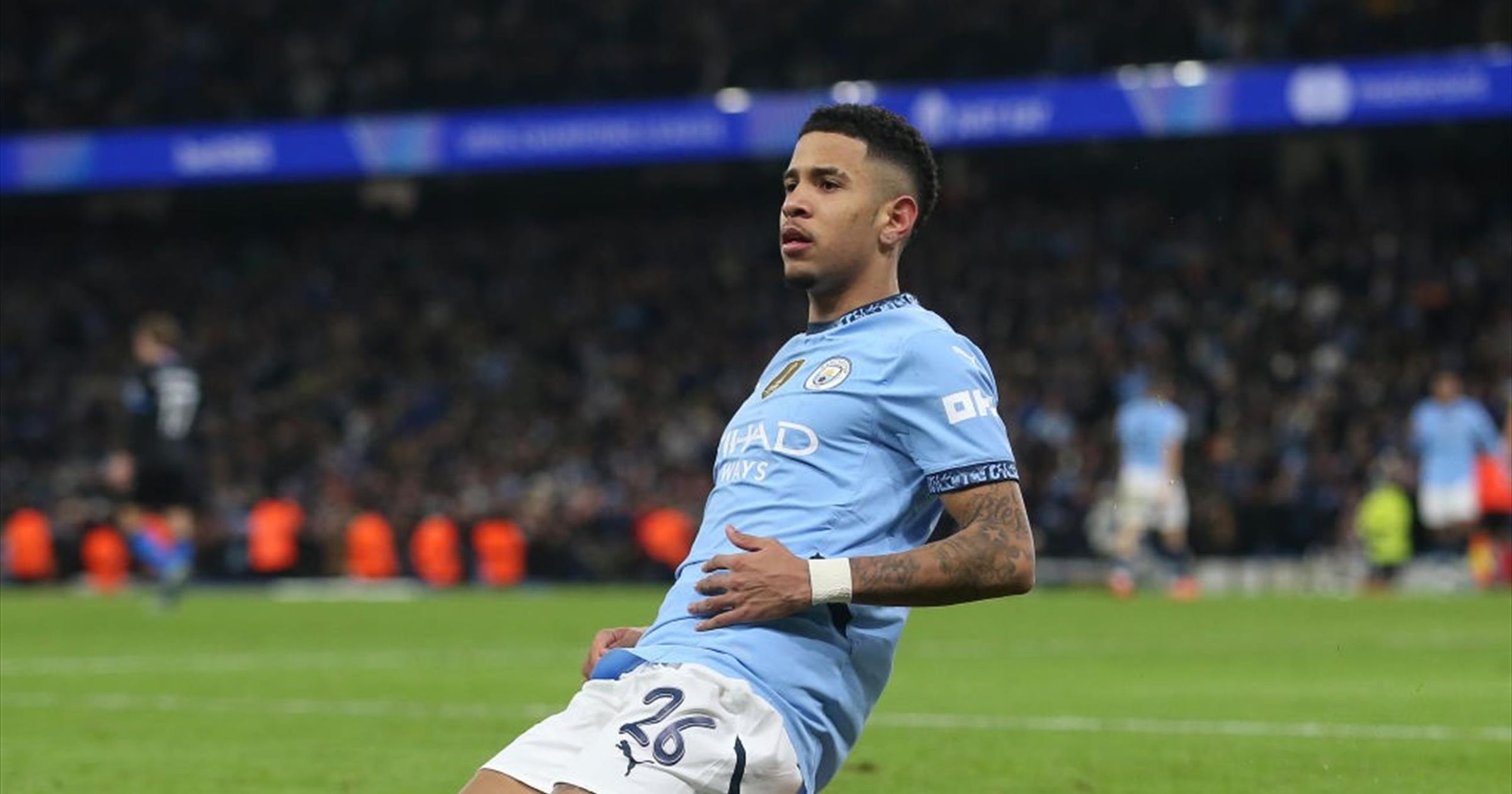 'Great touch, great finish' - Savinho scores Manchester City's third in ...