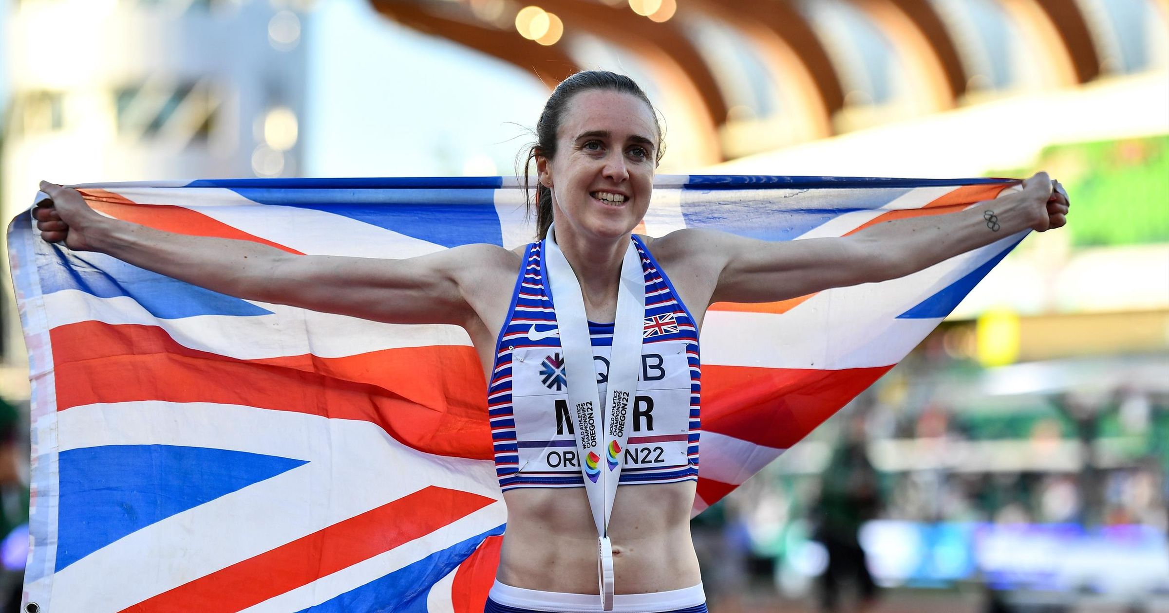 'All about the medal' - Britain's Laura Muir battles to bronze in 1500m ...