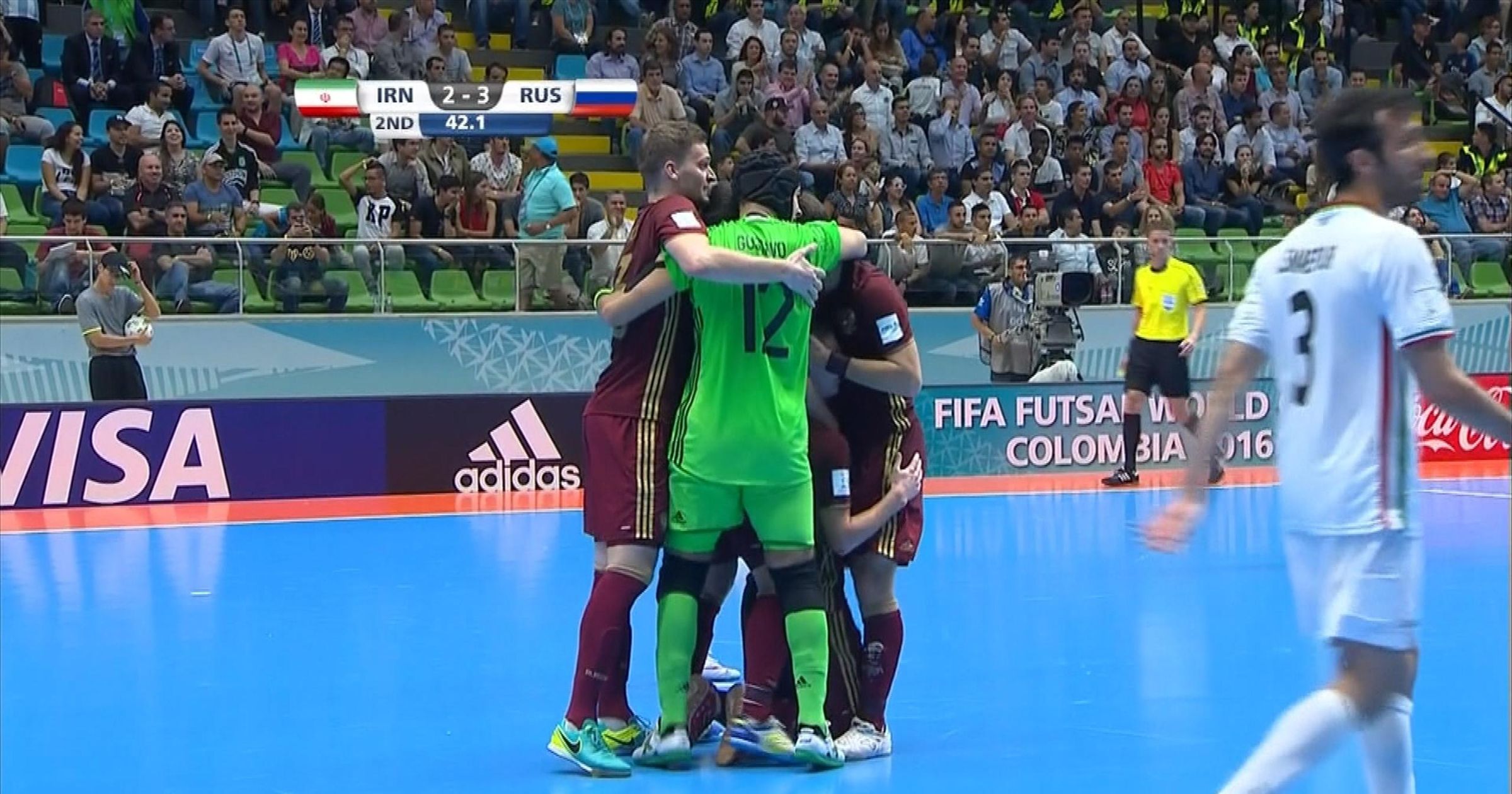 Highlights: Russia edge past Iran into final after seven-goal thriller ...