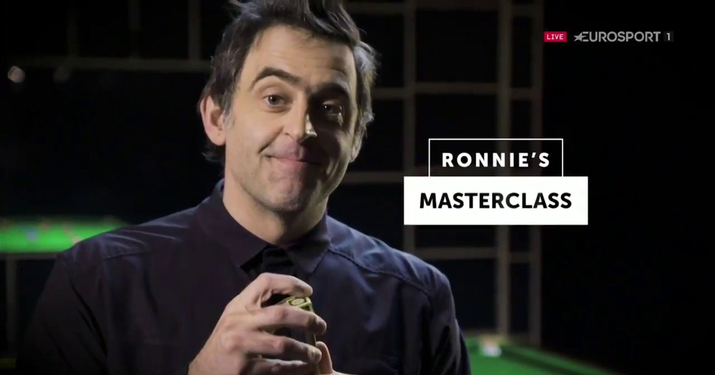 Snooker video - Ronnie's Masterclass: How to use the rest for success ...