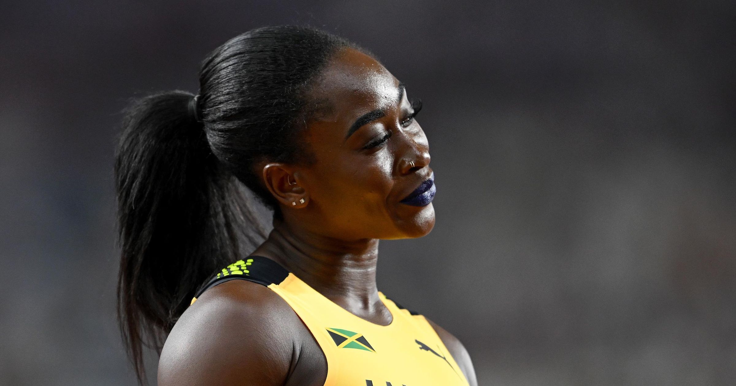Rushell Clayton takes heat win in 400m hurdles with personal best at ...