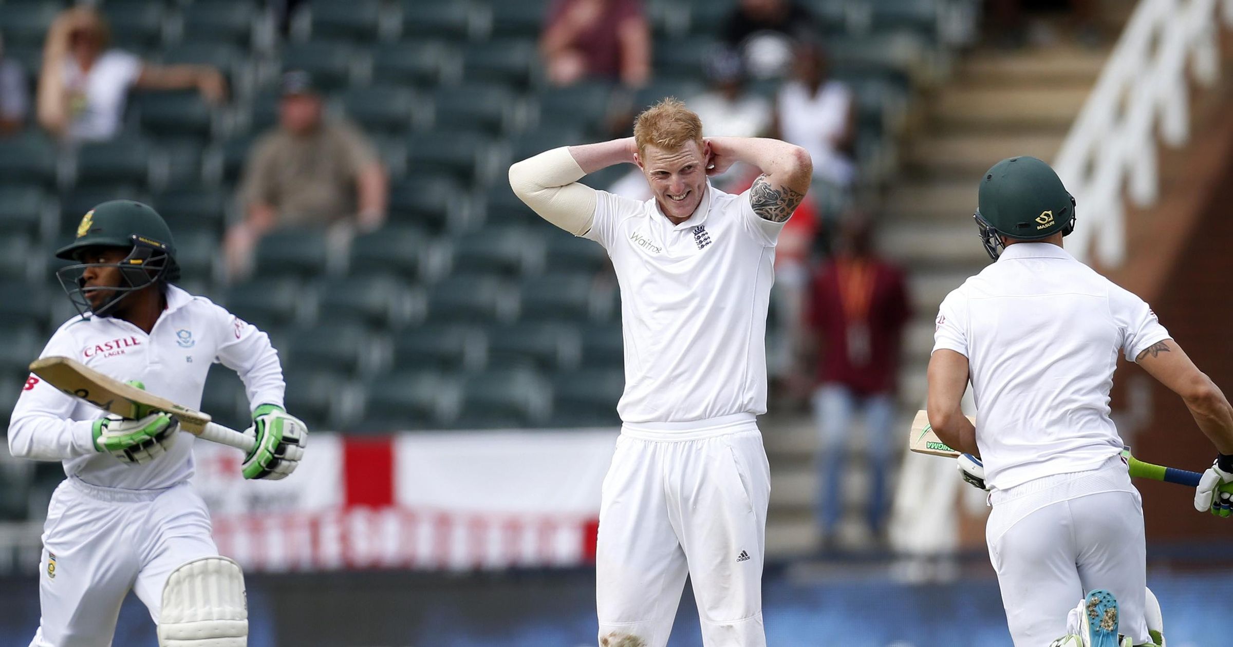 Steven Finn and Ben Stokes peg South Africa back on day one as hosts ...