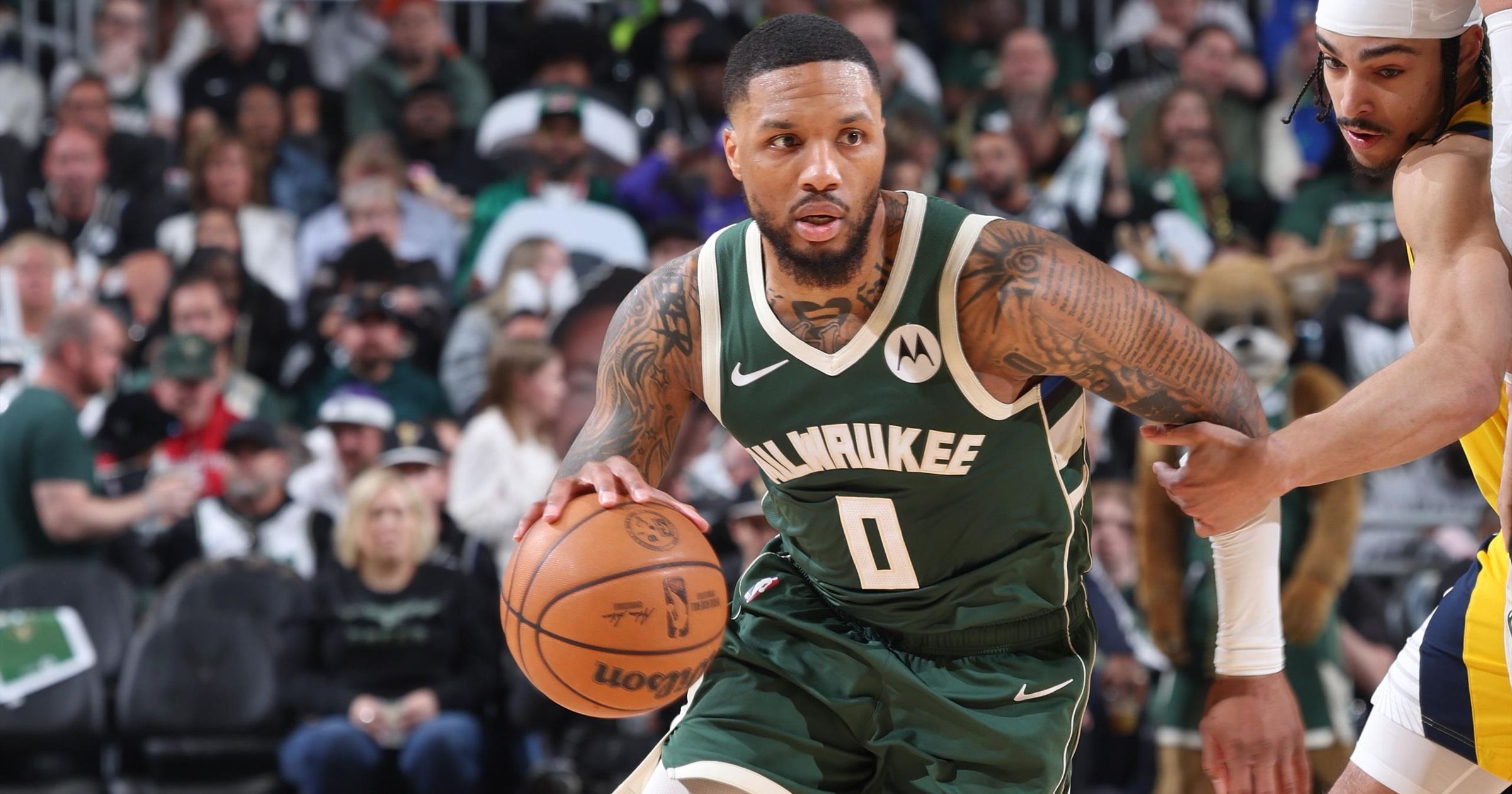 Damian Lillard first half blitz inspires Milwaukee Bucks in NBA ...