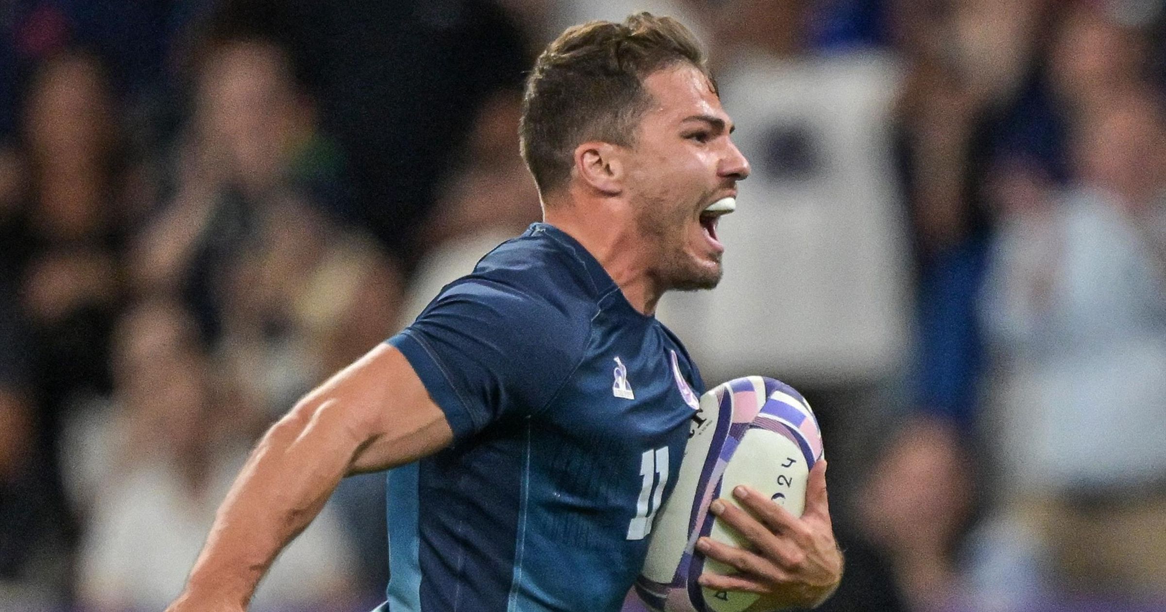 Paris 2024: Solo magic from Antoine Dupont seals France win in fiery ...