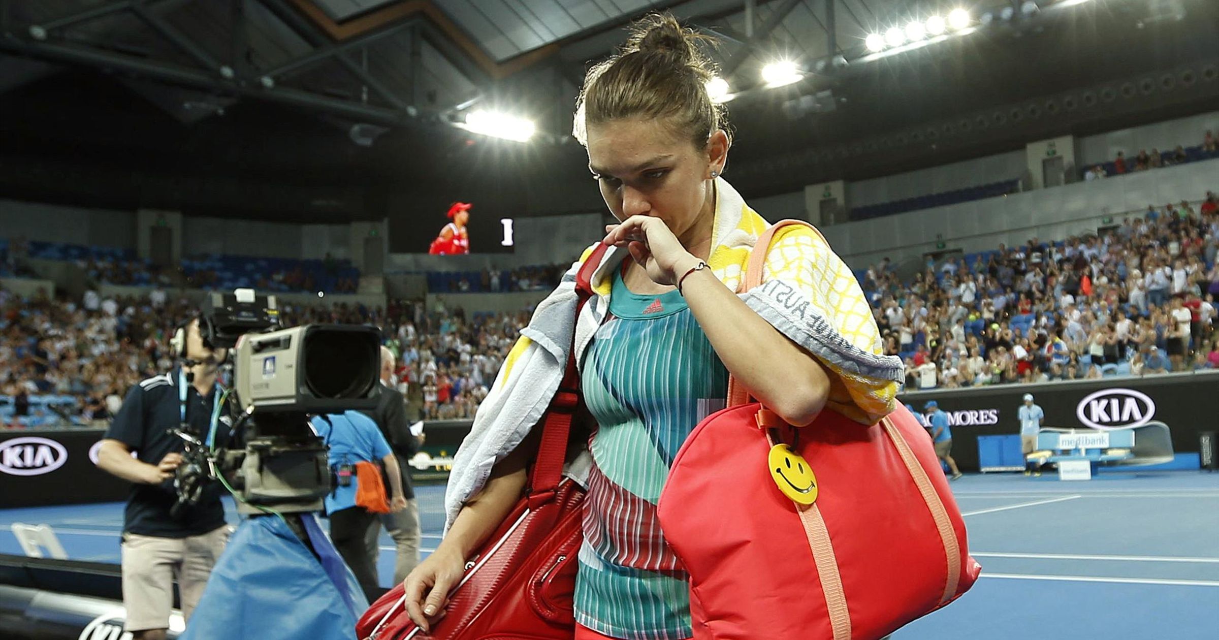 World number two Simona Halep stunned by China's Shuai Zhang - TNT Sports