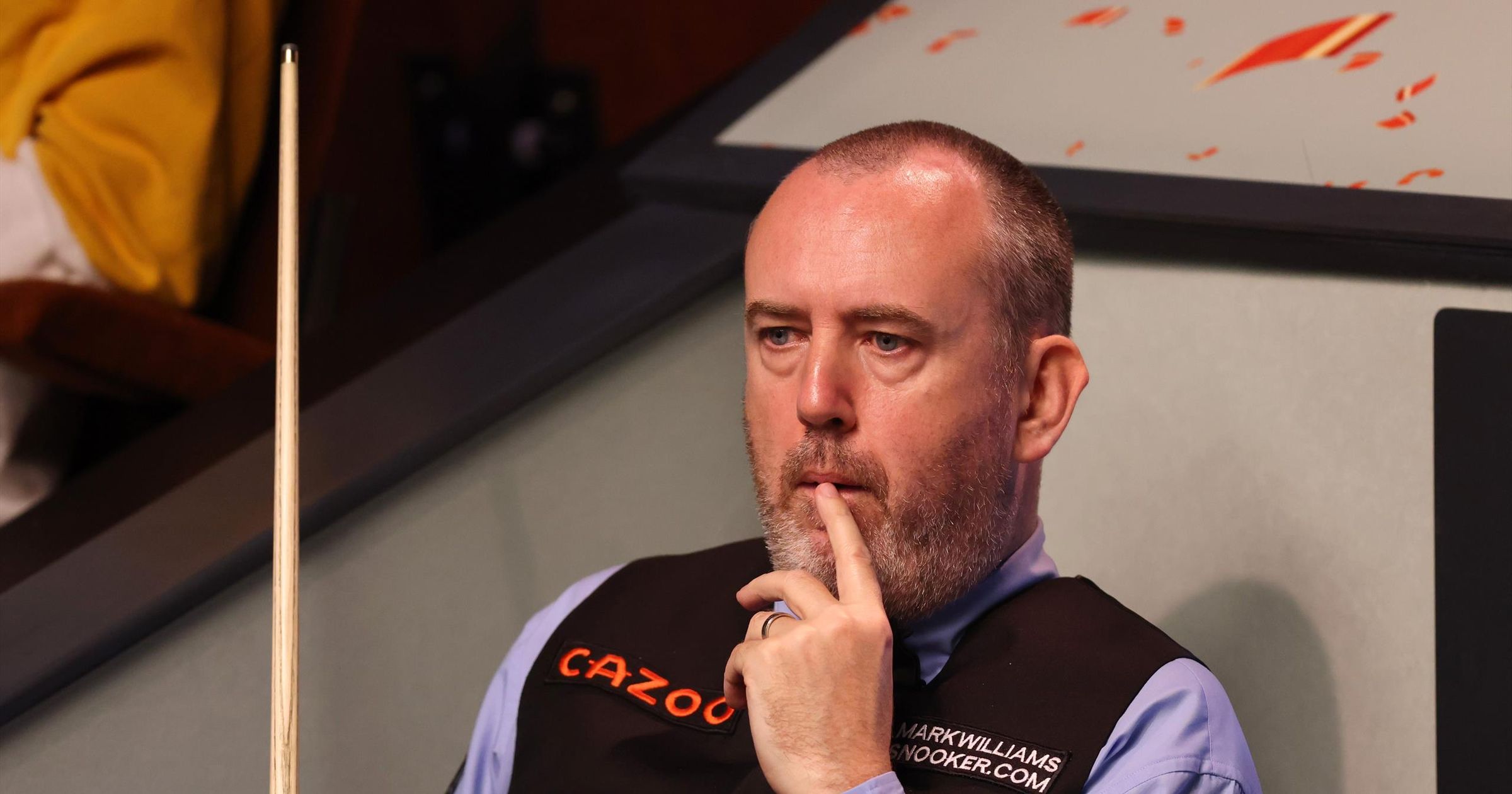 'What a shot’ - Mark Williams shows perfect cueing to knock in red down ...
