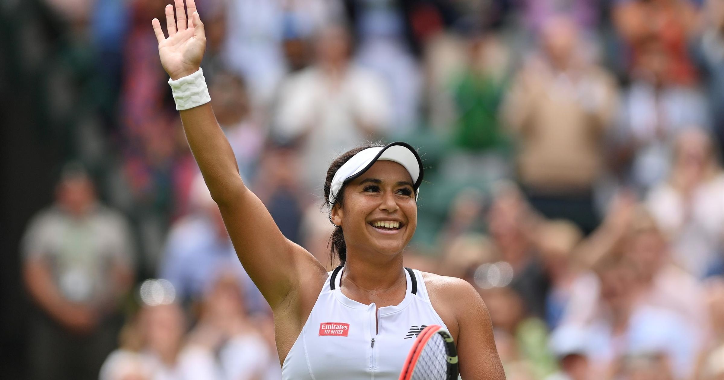 Heather Watson through to the fourth round of Wimbledon for the first ...