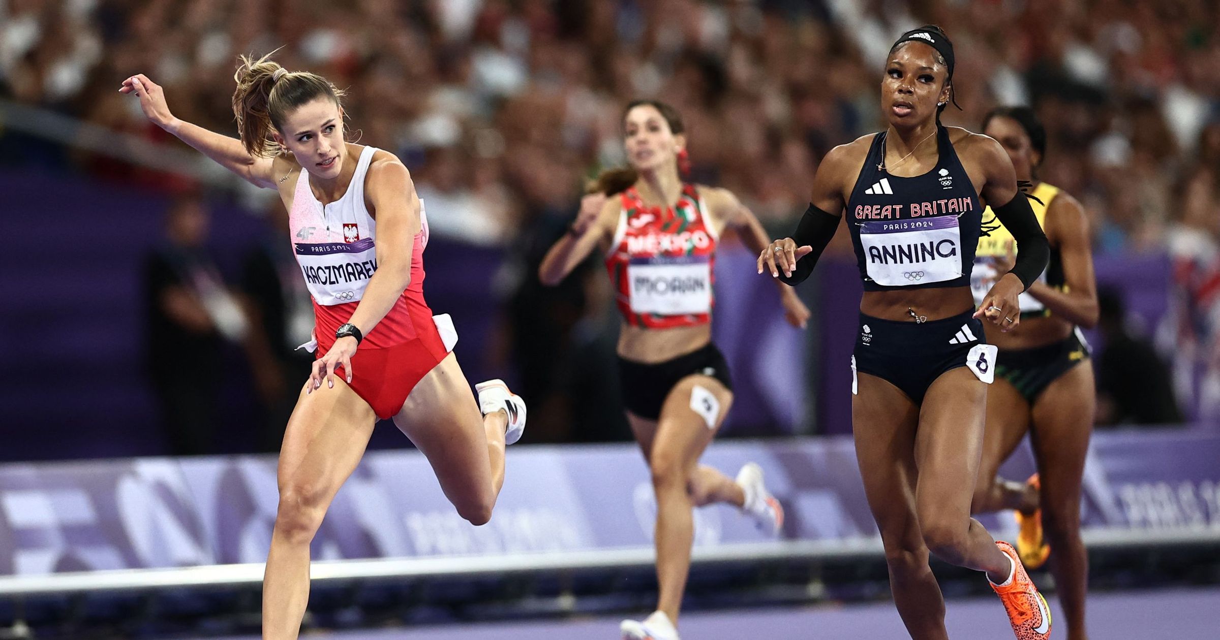 Paris 2024: GB's Amber Anning makes women's 400m final with stunning PB ...