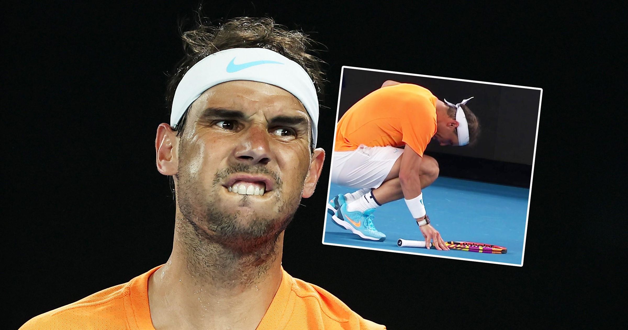 Rafael Nadal pulls up injured in 'very concerning' moment during match ...