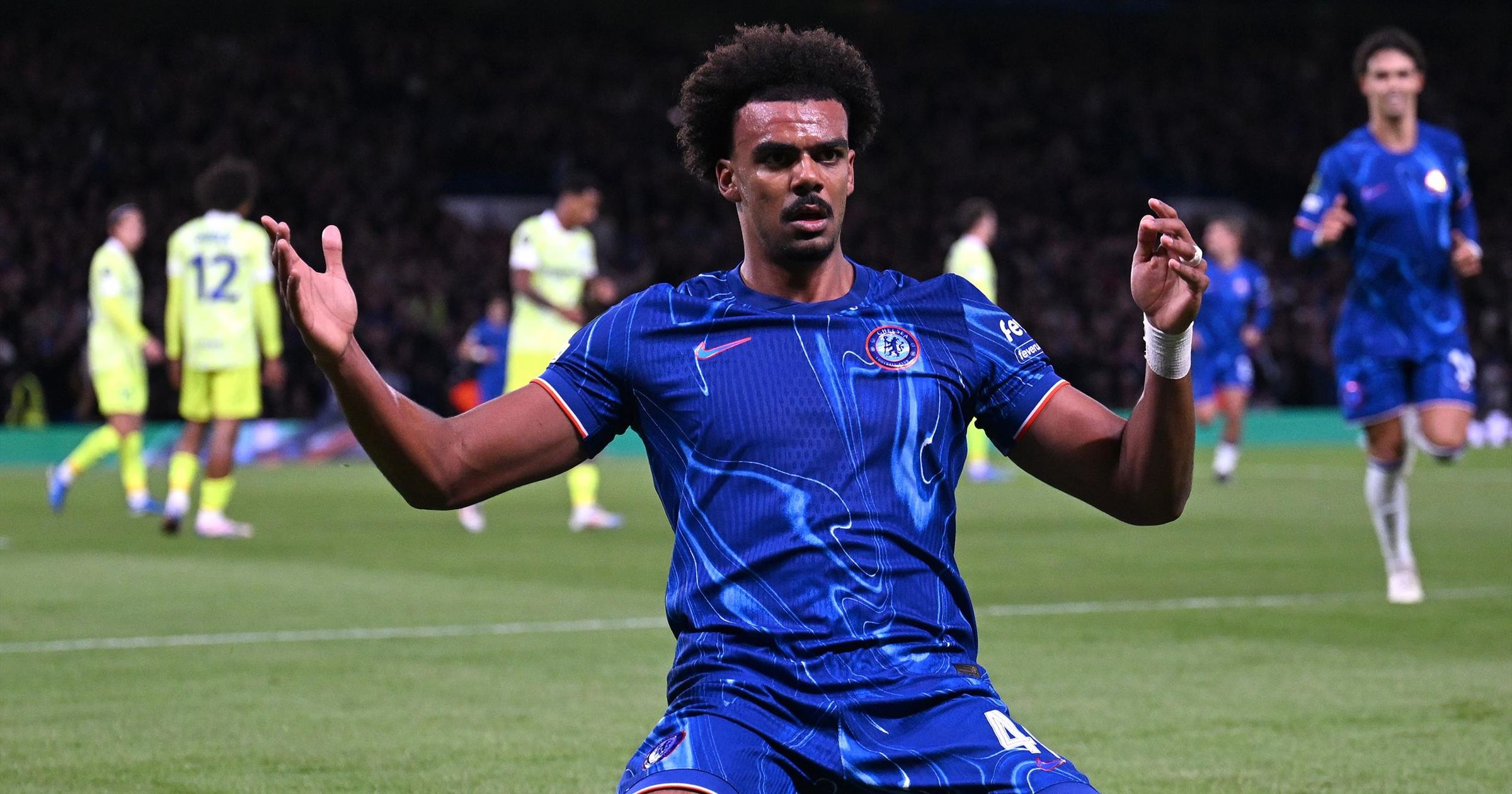 Renato Veiga powers home first goal for Chelsea against Gent in Europa ...