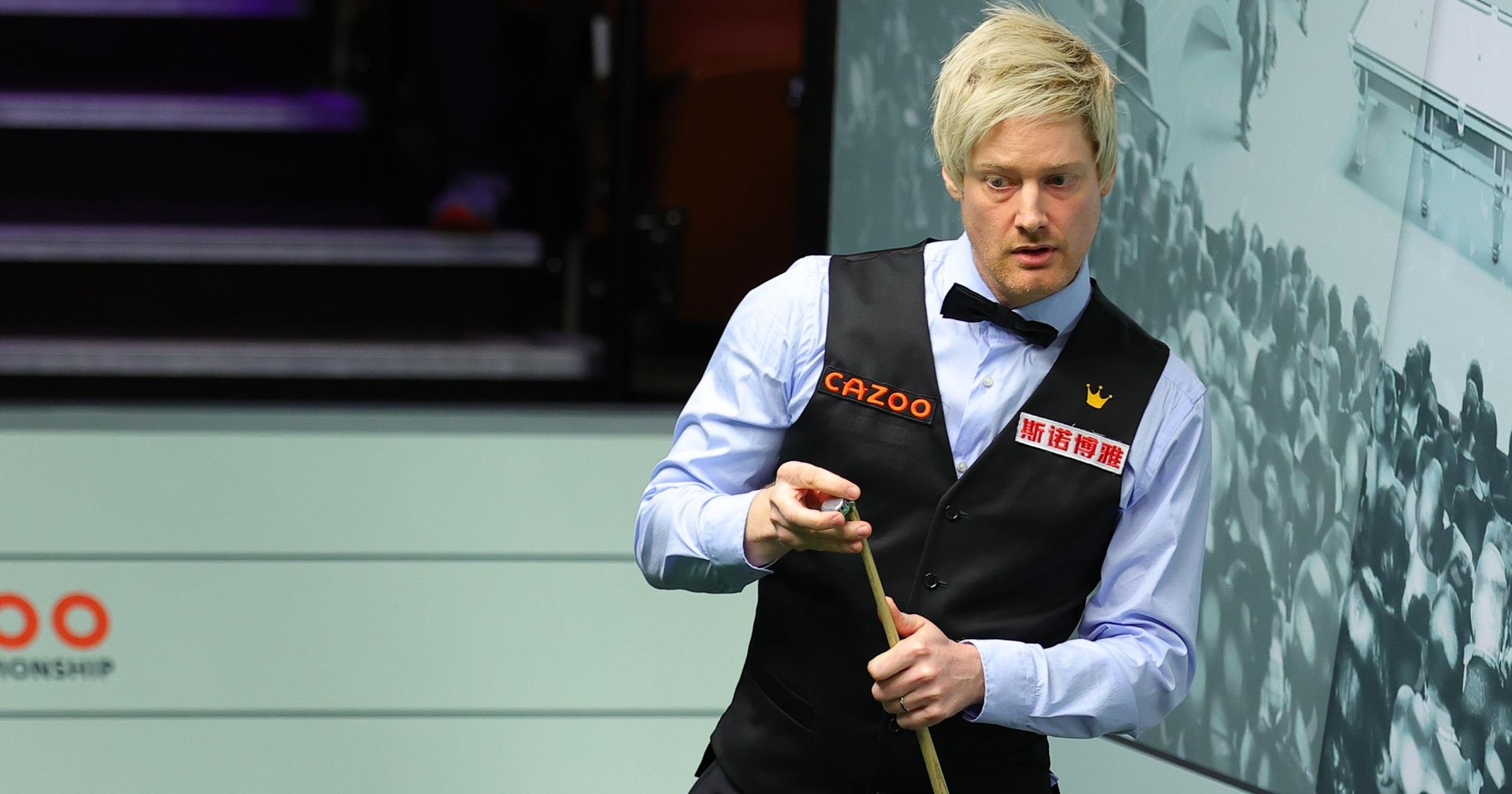 World Snooker Championship 2023: Neil Robertson swats away Wu Yize ...