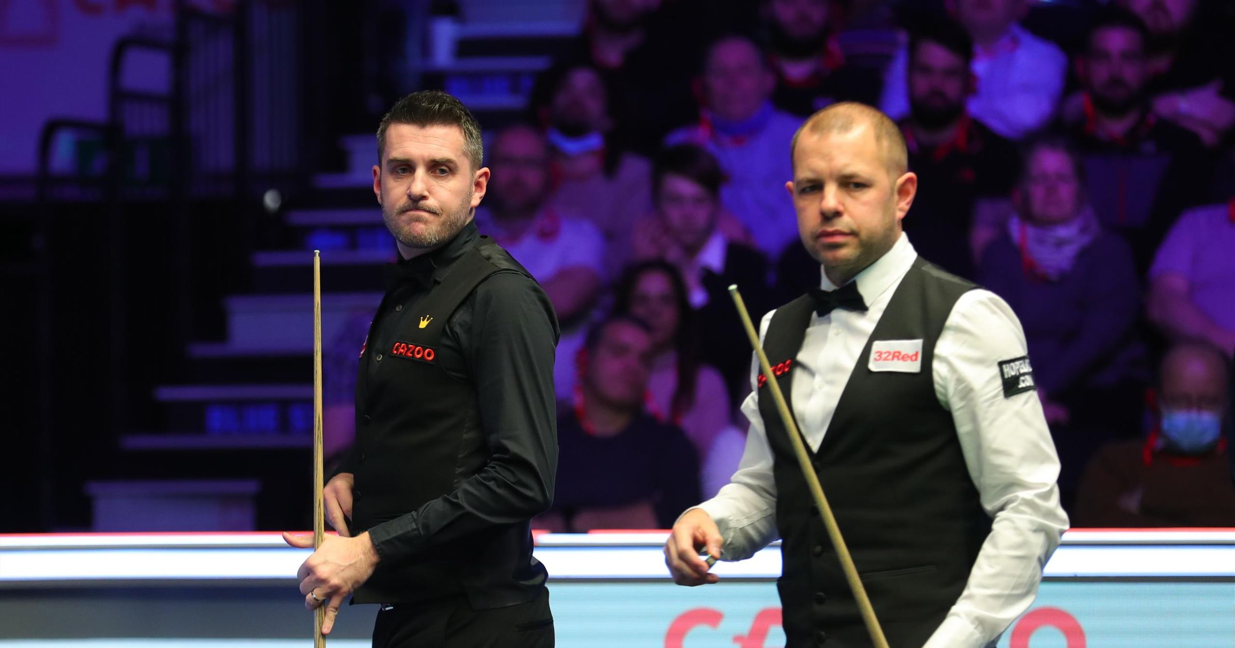 The Masters 2022: Barry Hawkins stuns lacklustre Mark Selby in ...