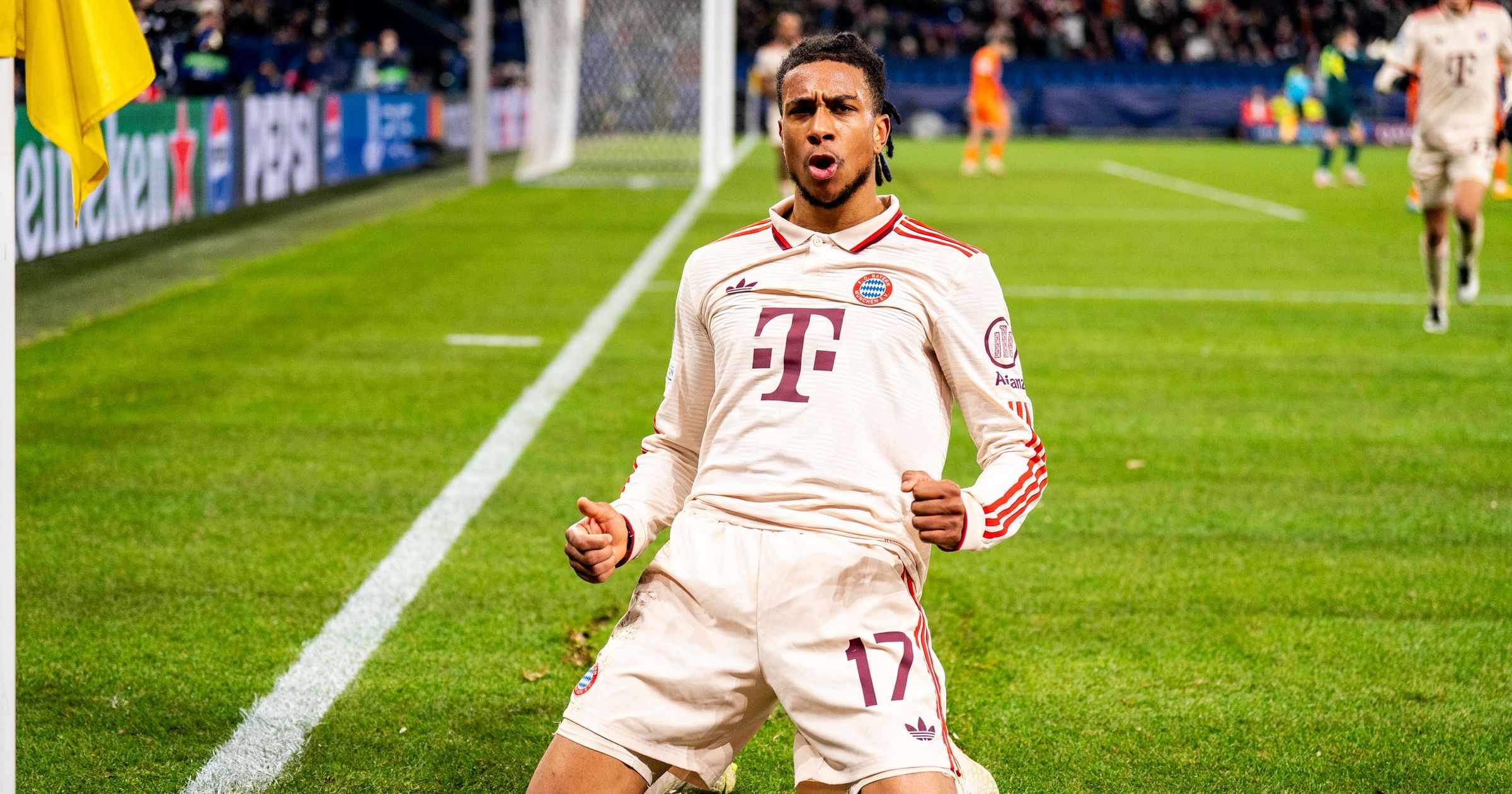 Michael Olise 'impossible' goal in UEFA Champions League compared to ...