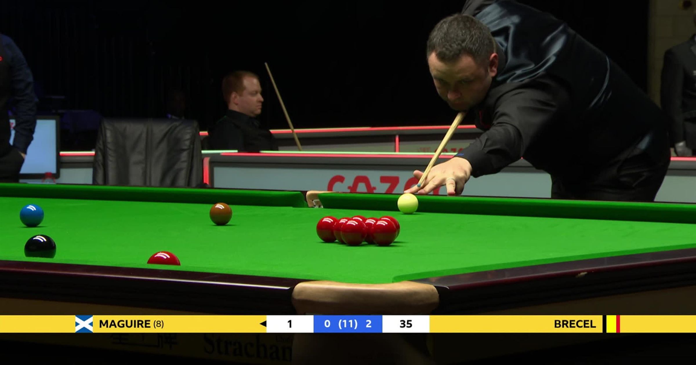 UK Championship 2021 - ‘He is just wondering…’ – Stephen Maguire shows ...