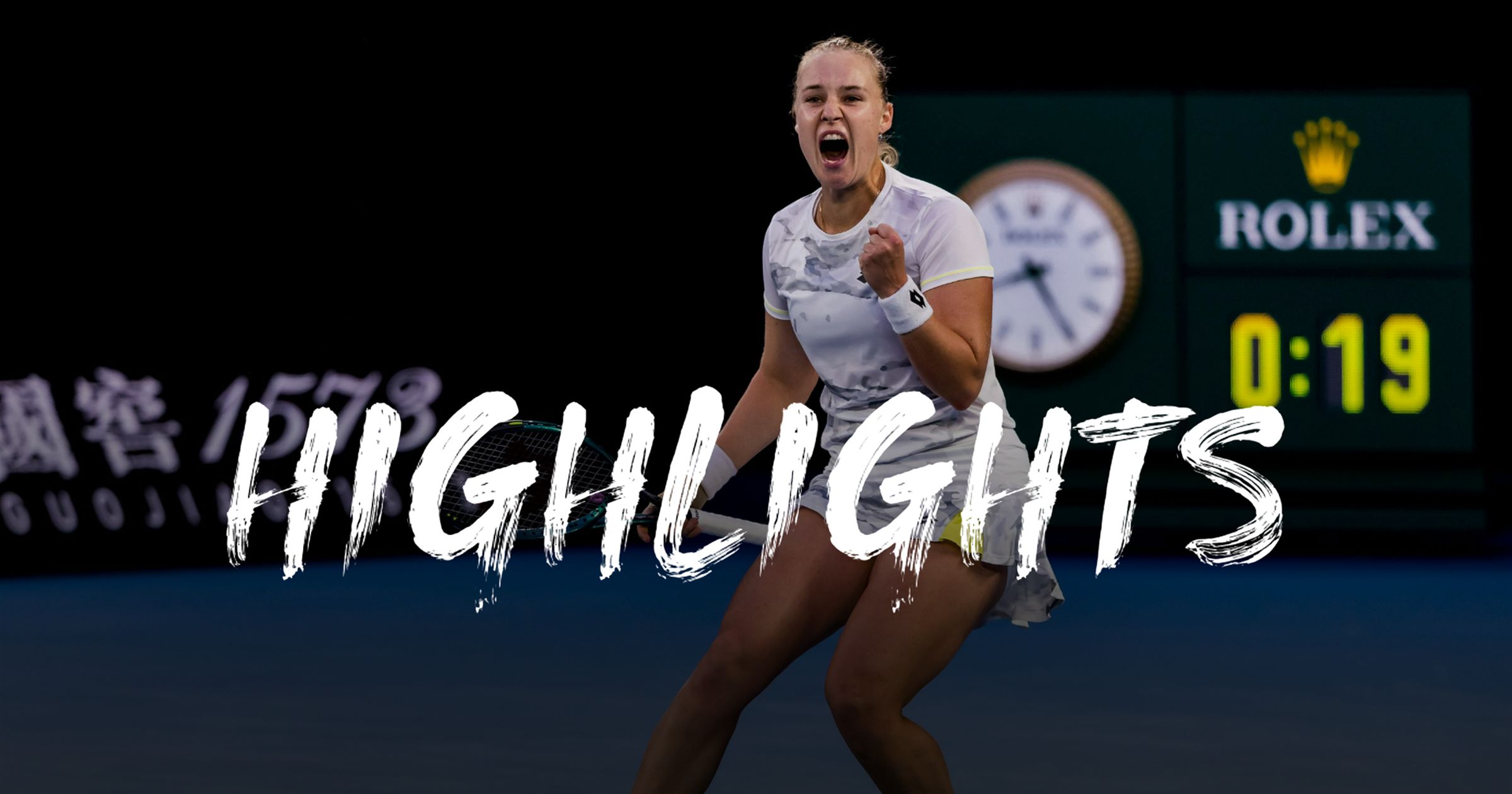 Anna Blinkova upsets third seed Elena Rybakina after 42-point tie-break ...