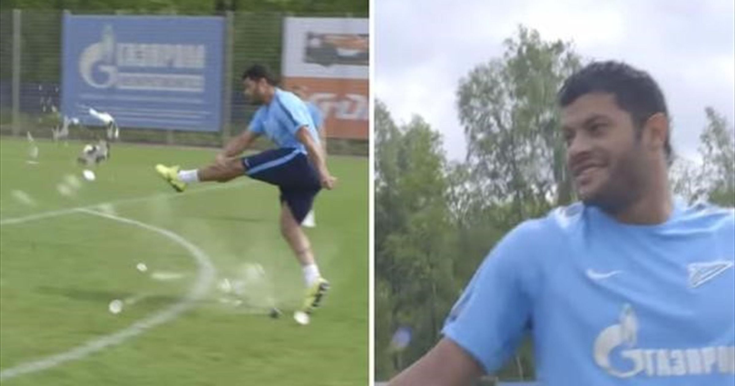 Hulk ‘bursts ball’ with explosive shot - TNT Sports