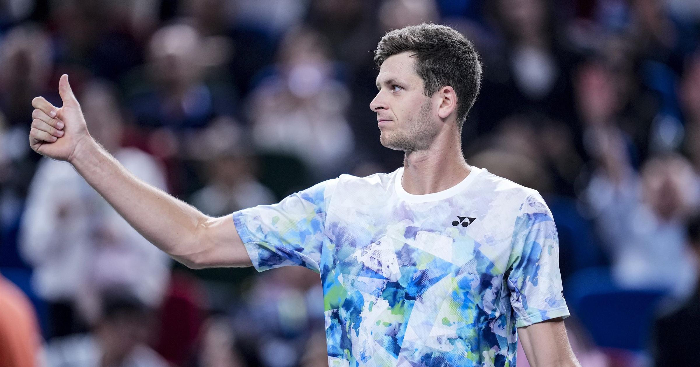 Hubert Hurkacz cruises past Sebastian Korda into Shanghai Masters final - Tennis video - TNT Sports