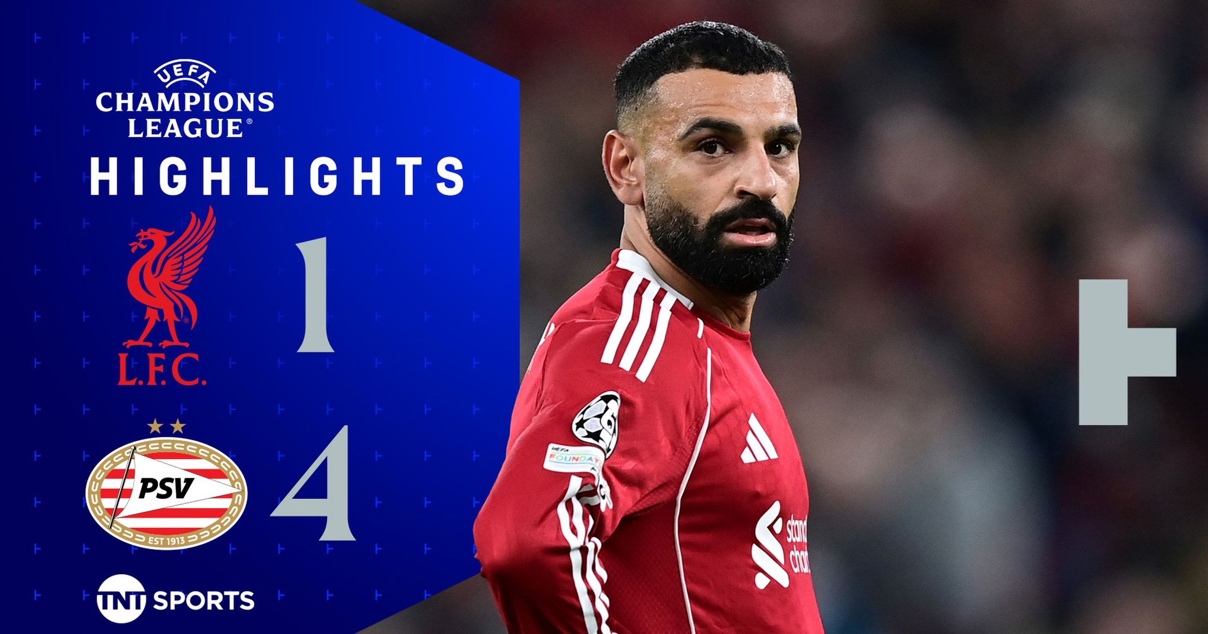 Liverpool 1-4 PSV Eindhoven: UEFA Champions League highlights as Reds HUMBLED at Anfield ...