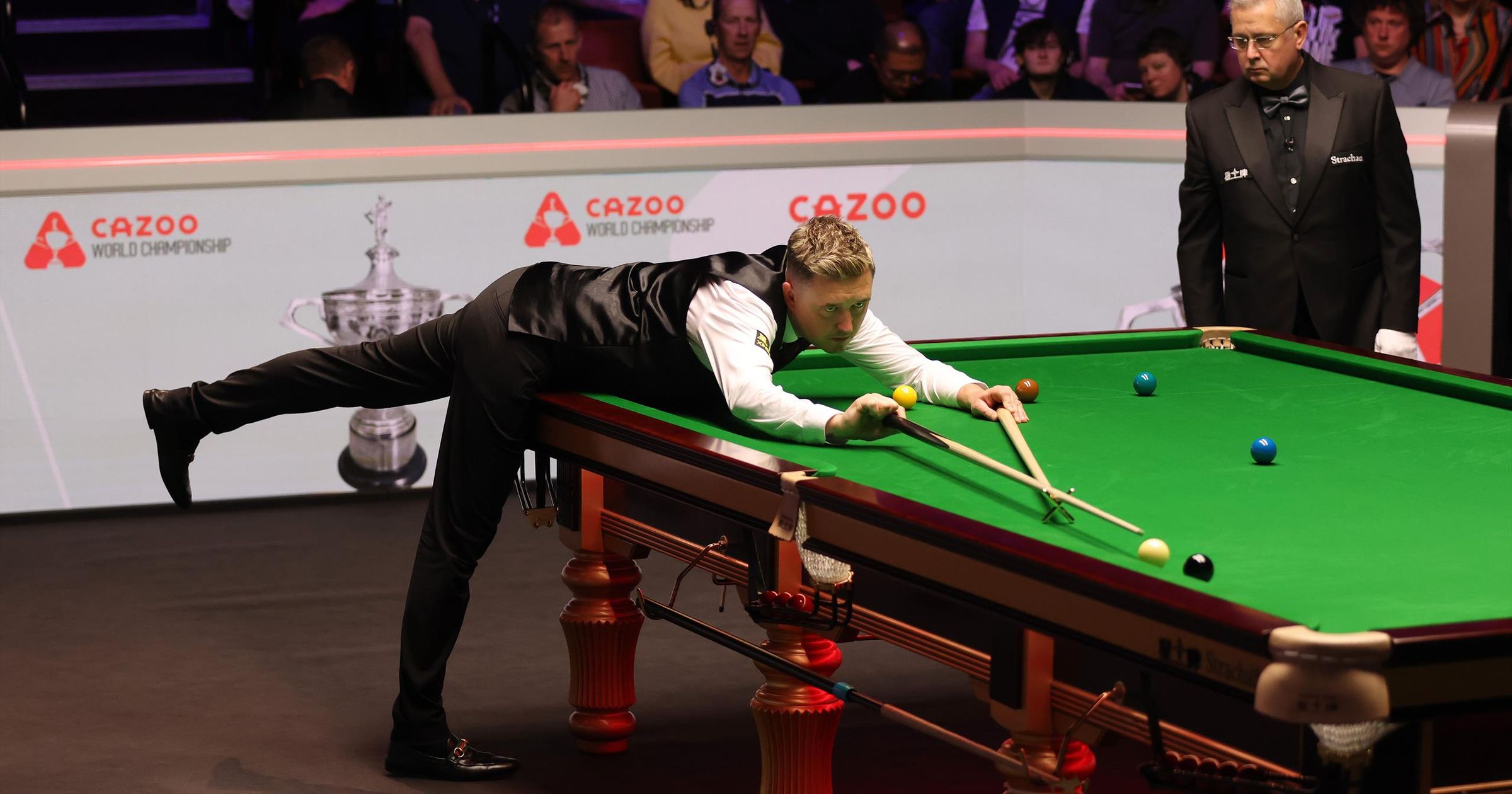 'First-class stuff' - Kyren Wilson makes second century of World ...