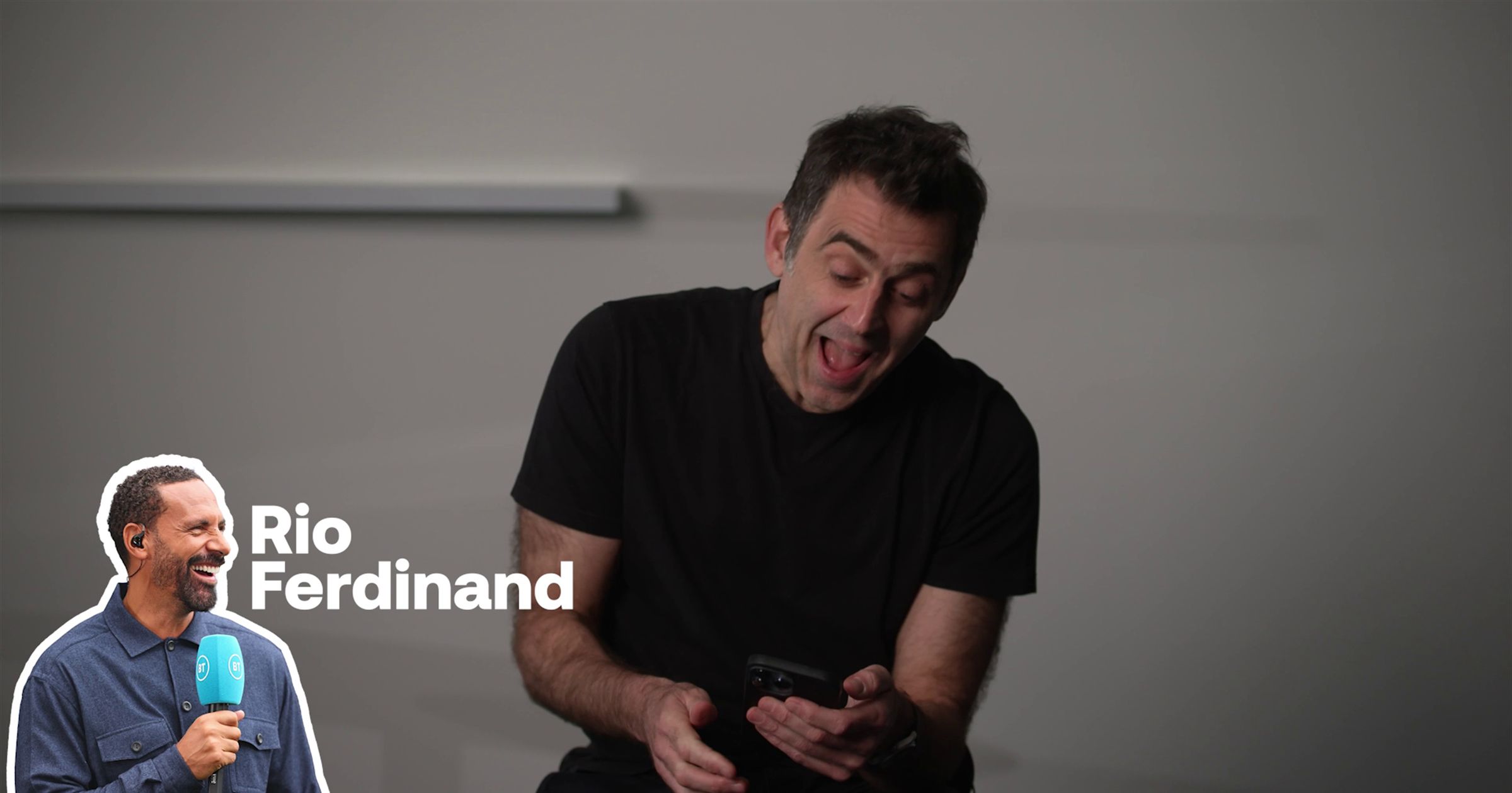 Rio Ferdinand asks Ronnie O'Sullivan: 'Which athlete inspires you ...