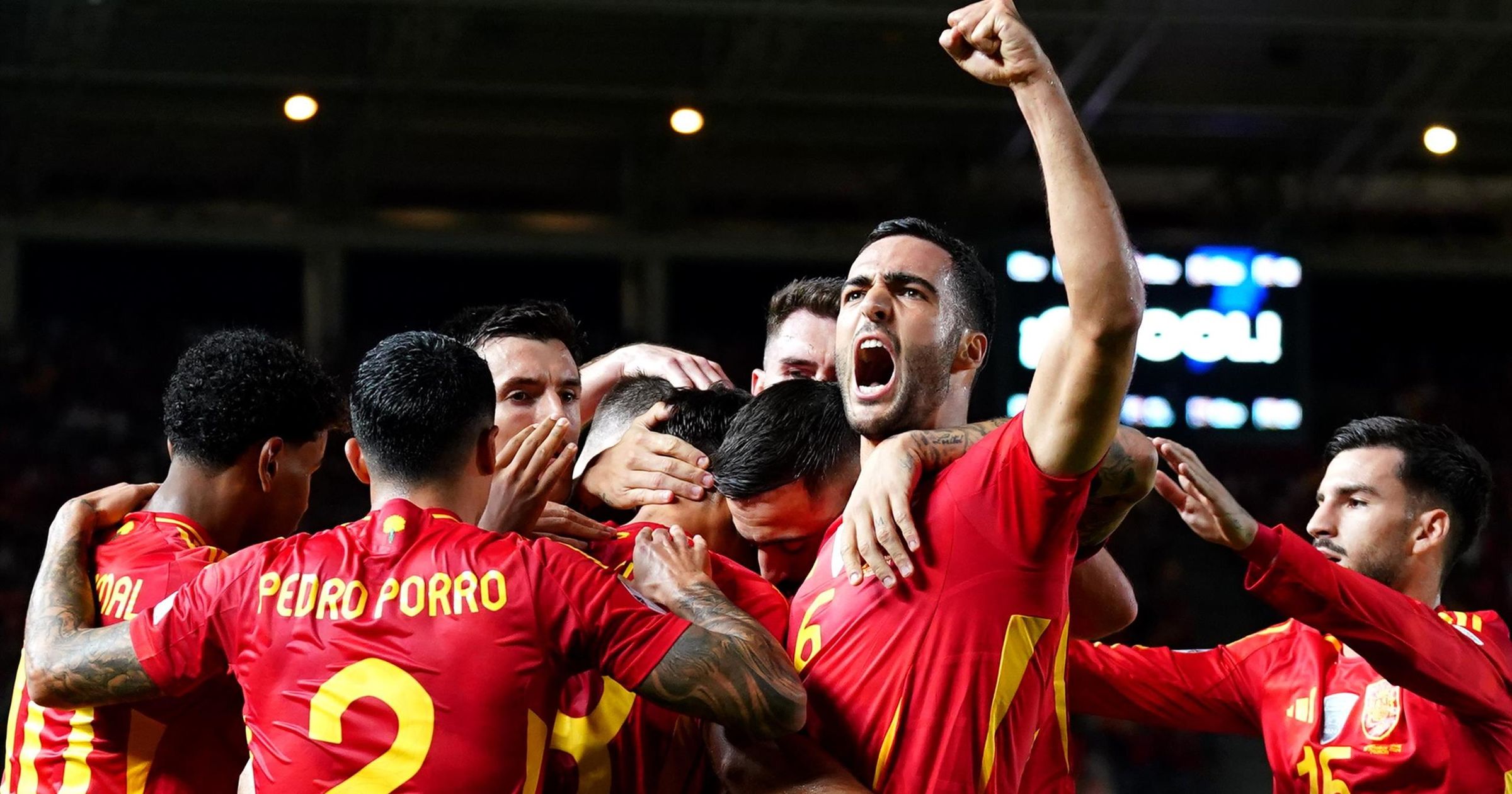 Spain 1-0 Denmark - Late Martin Zubimendi goal secures win to send ...
