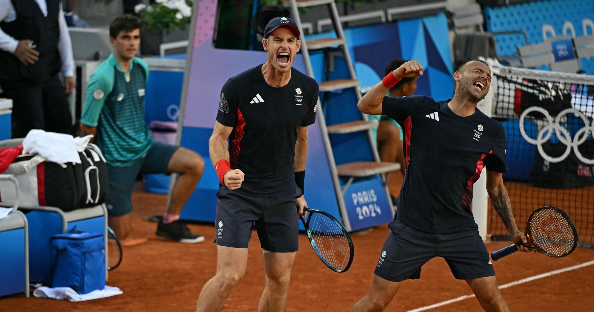 Paris 2024: 'Quite unbelievable' - Andy Murray and Dan Evans celebrate ...
